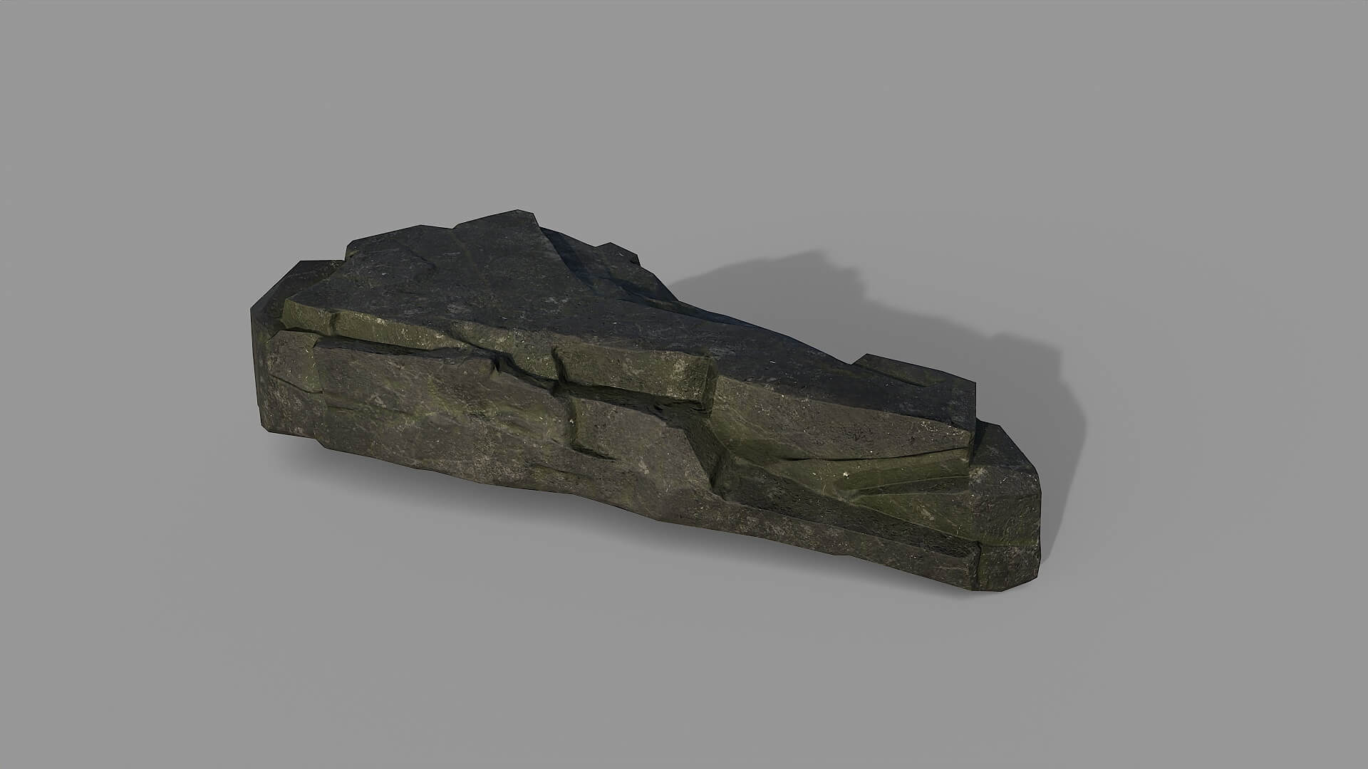 Rock Set PBR Low Poly 06 - 3D Model by ERTAN ZORLU