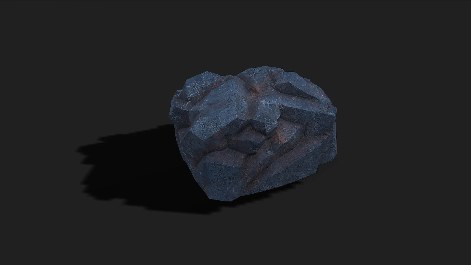 Rock Set PBR Low Poly 07 - 3D Model by ERTAN ZORLU
