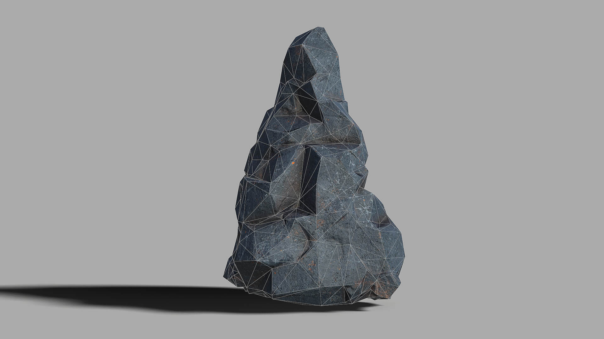 Rock Set PBR Low Poly 07 - 3D Model by ERTAN ZORLU