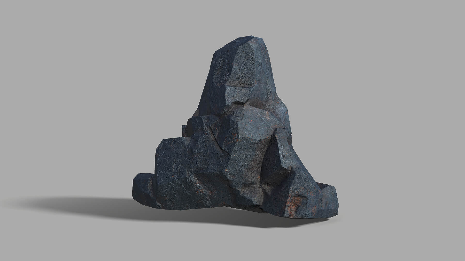 Rock Set PBR Low Poly 07 - 3D Model by ERTAN ZORLU