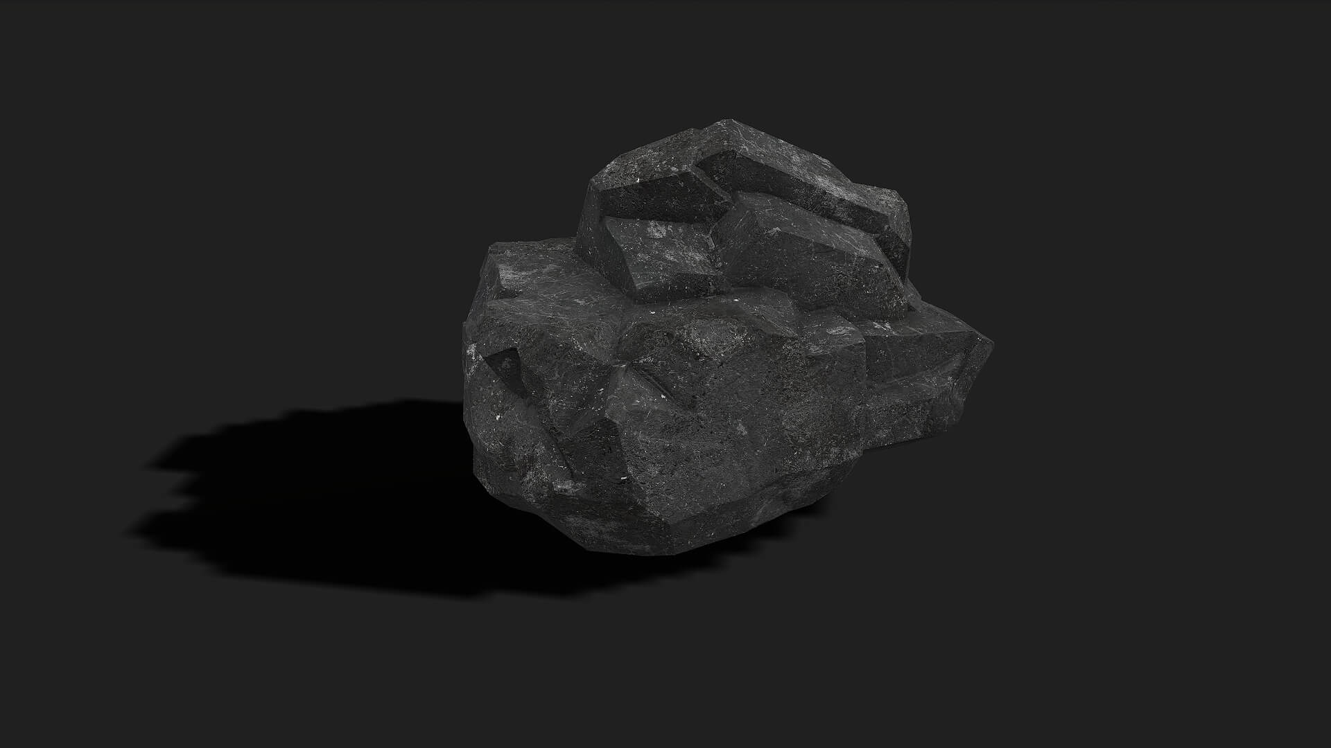 Rock Set PBR Low Poly 08 - 3D Model by ERTAN ZORLU