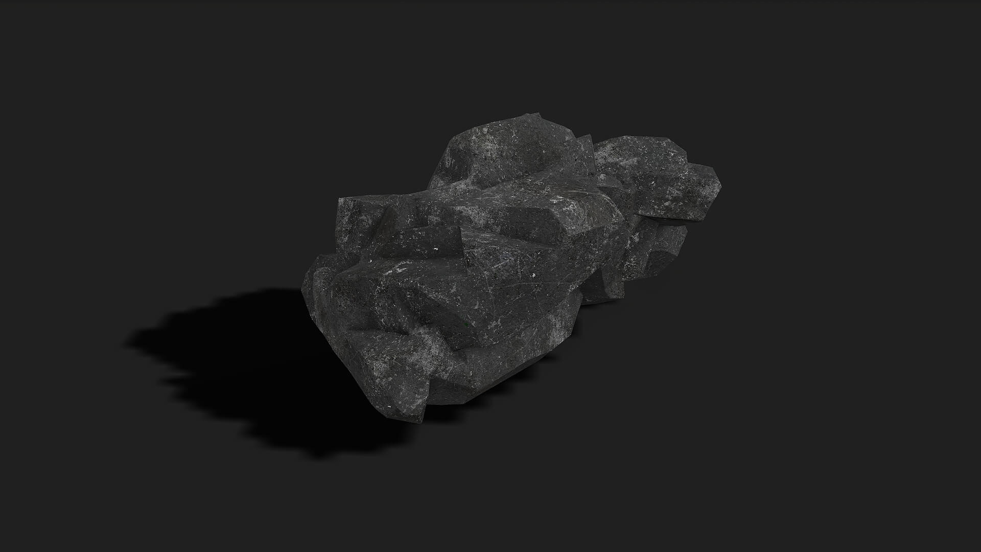 Rock Set PBR Low Poly 08 - 3D Model by ERTAN ZORLU