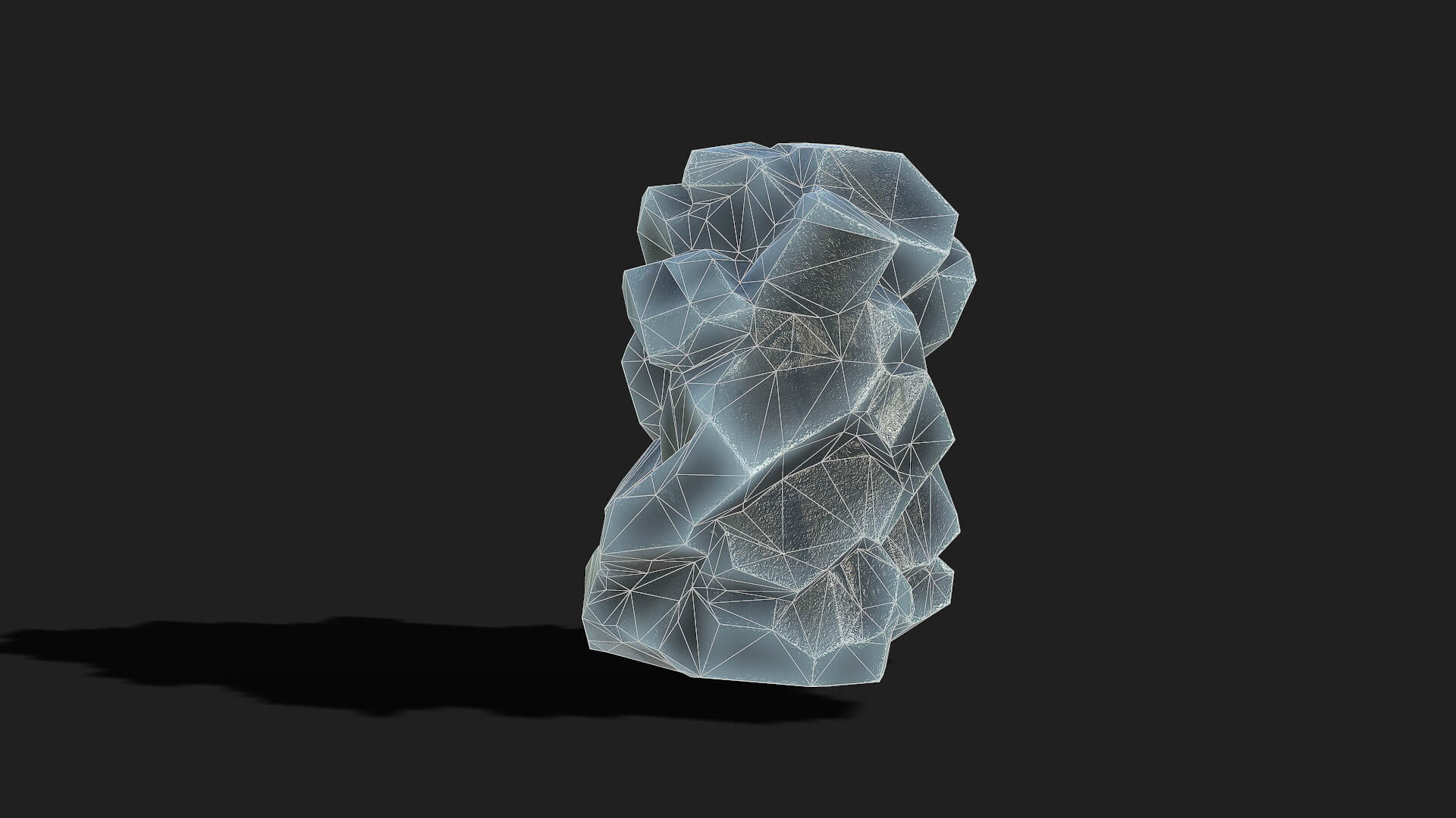 Rock Set PBR Low Poly 09 - 3D Model by ERTAN ZORLU