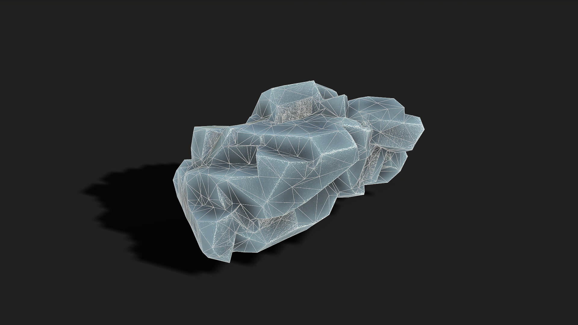 Rock Set PBR Low Poly 09 - 3D Model by ERTAN ZORLU