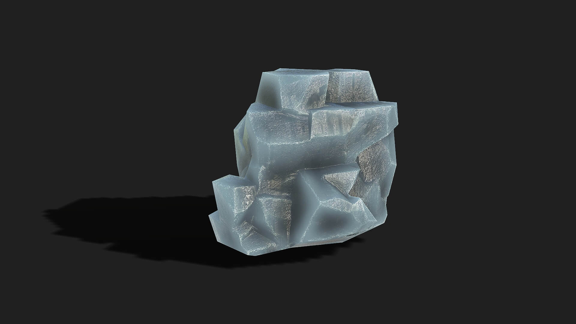 Rock Set PBR Low Poly 09 - 3D Model by ERTAN ZORLU