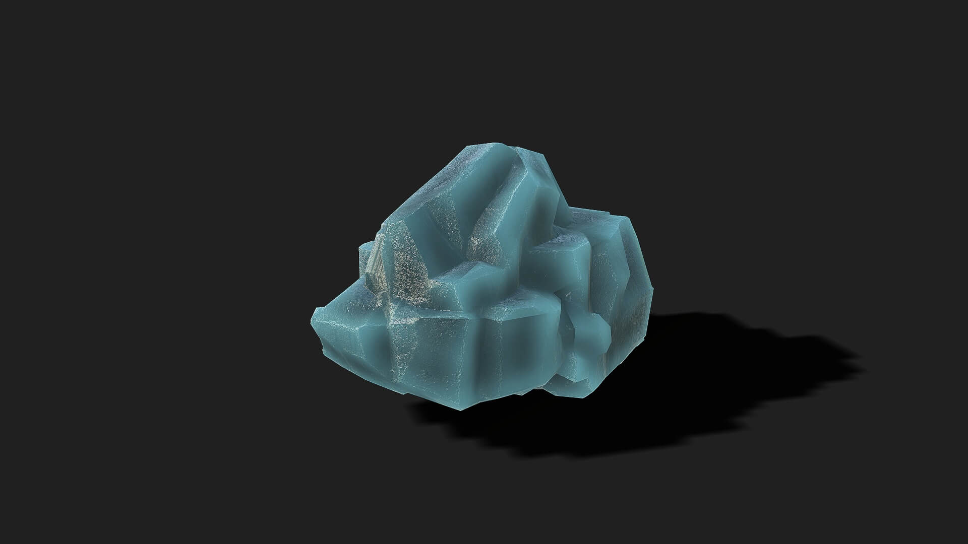 Rock Set PBR Low Poly 10 - 3D Model by ERTAN ZORLU