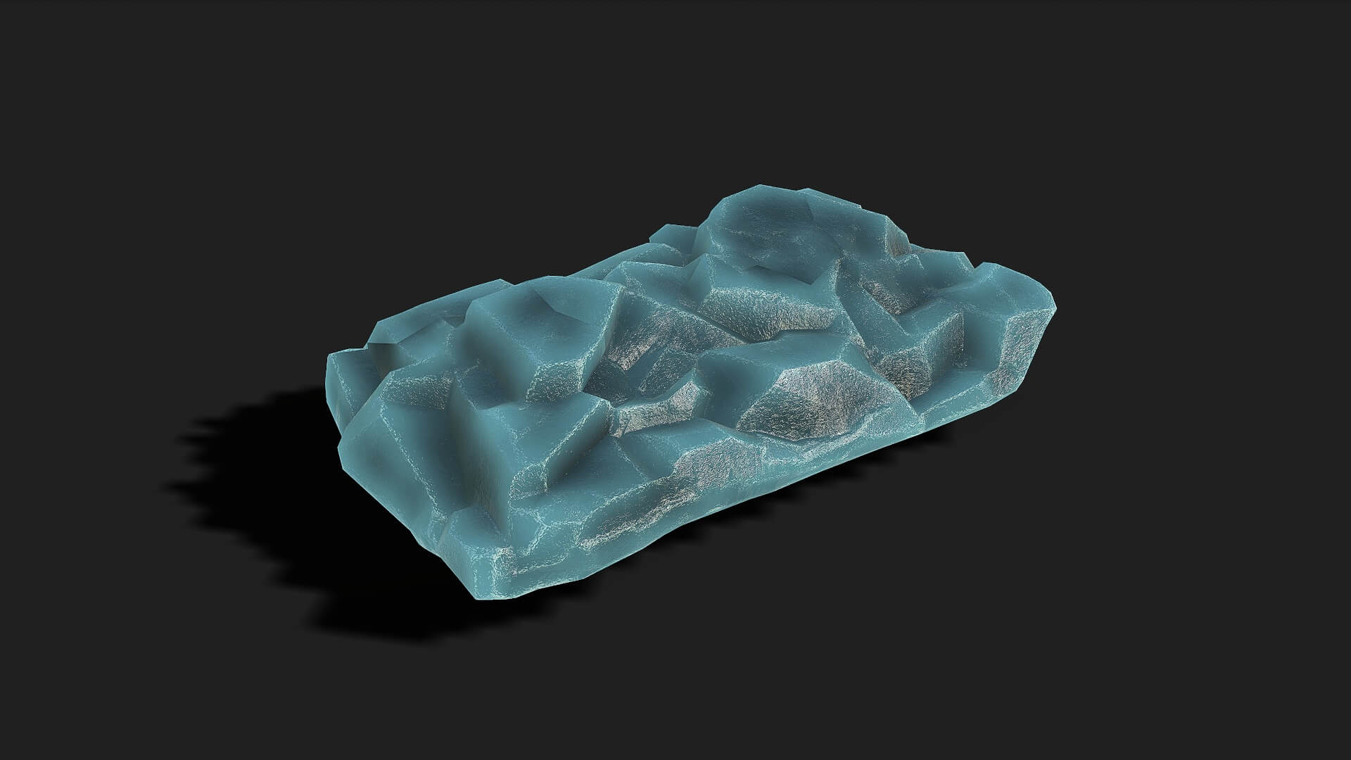 Rock Set PBR Low Poly 10 - 3D Model by ERTAN ZORLU