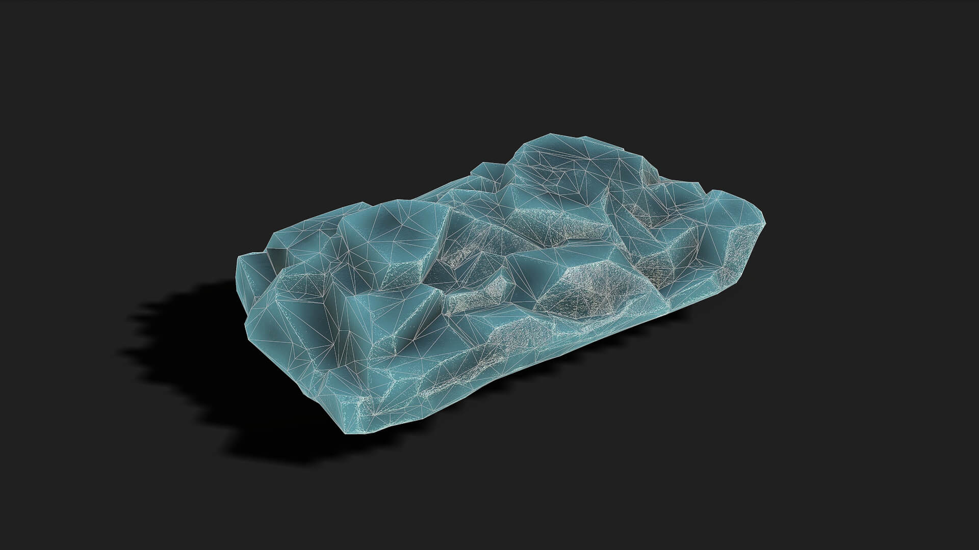 Rock Set PBR Low Poly 10 - 3D Model by ERTAN ZORLU