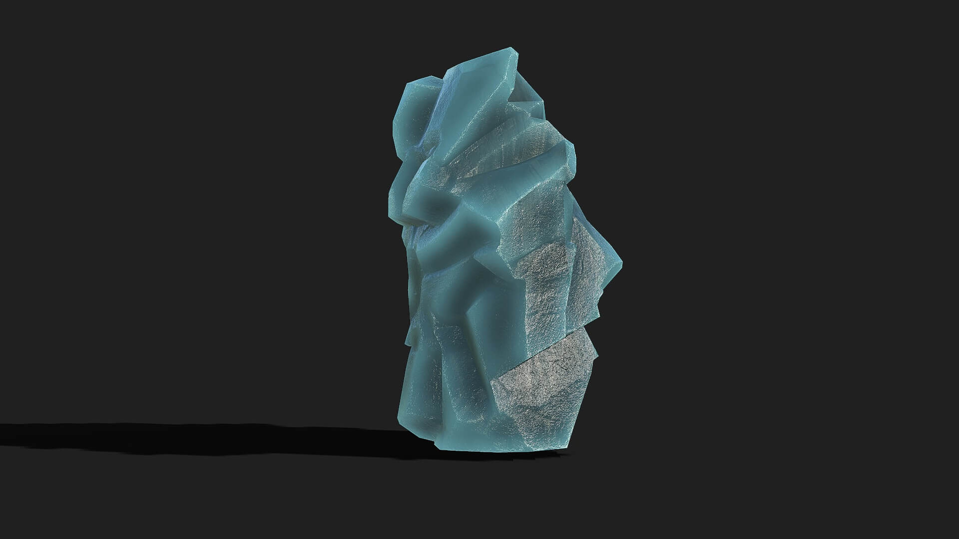 Rock Set PBR Low Poly 10 - 3D Model by ERTAN ZORLU