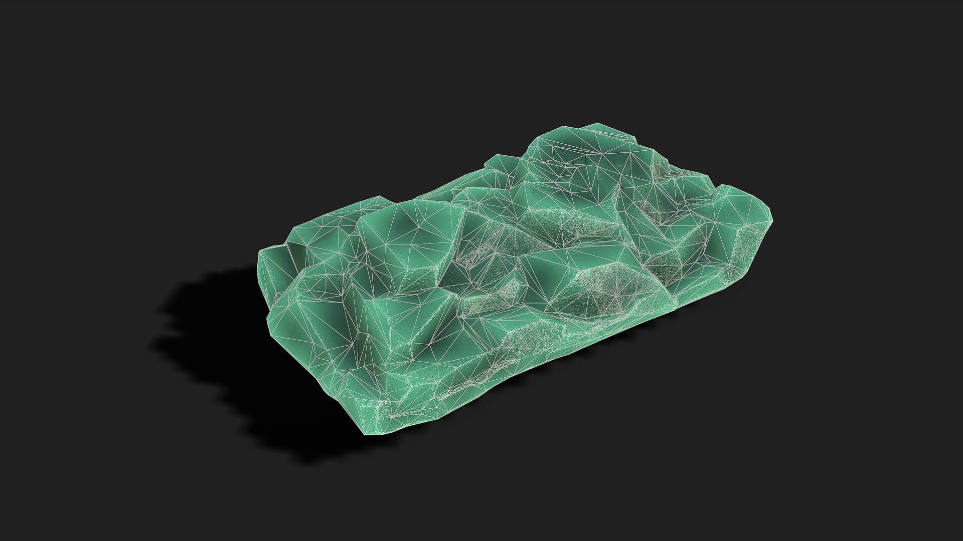 Rock Set PBR Low Poly 11 - 3D Model by ERTAN ZORLU
