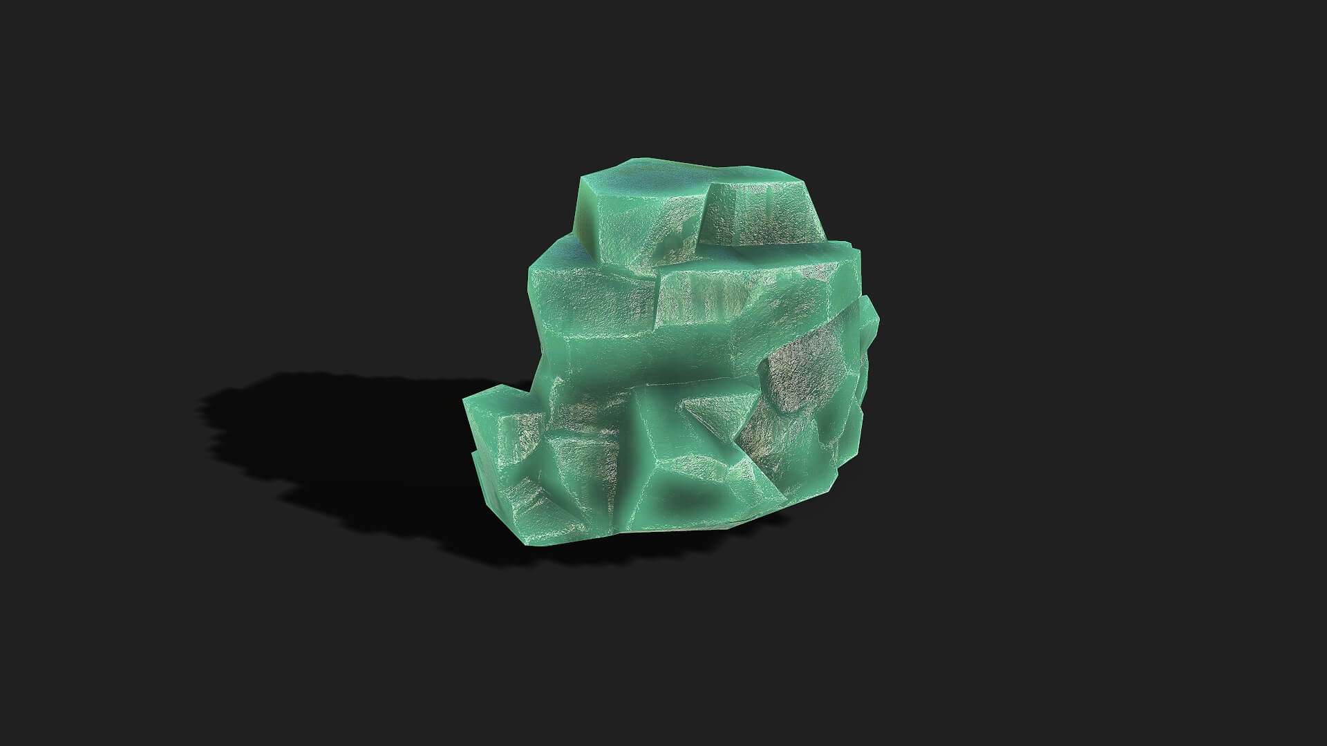Rock Set PBR Low Poly 11 - 3D Model by ERTAN ZORLU