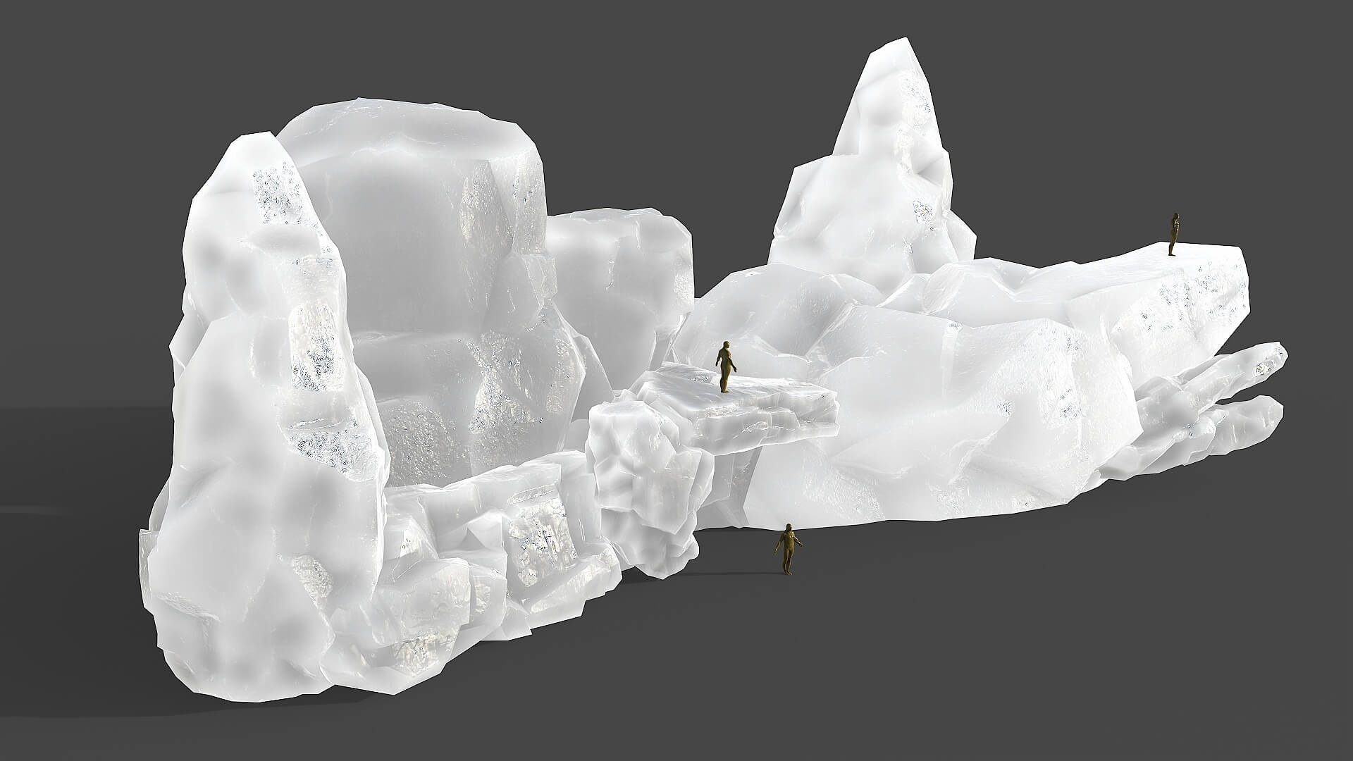 Rock Set PBR Low Poly 12 - 3D Model by ERTAN ZORLU