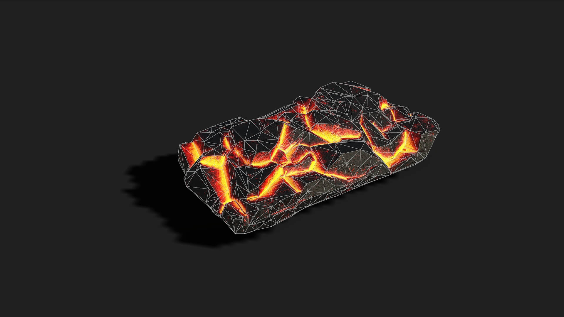 Rock Set PBR Low Poly 14 - 3D Model by ERTAN ZORLU