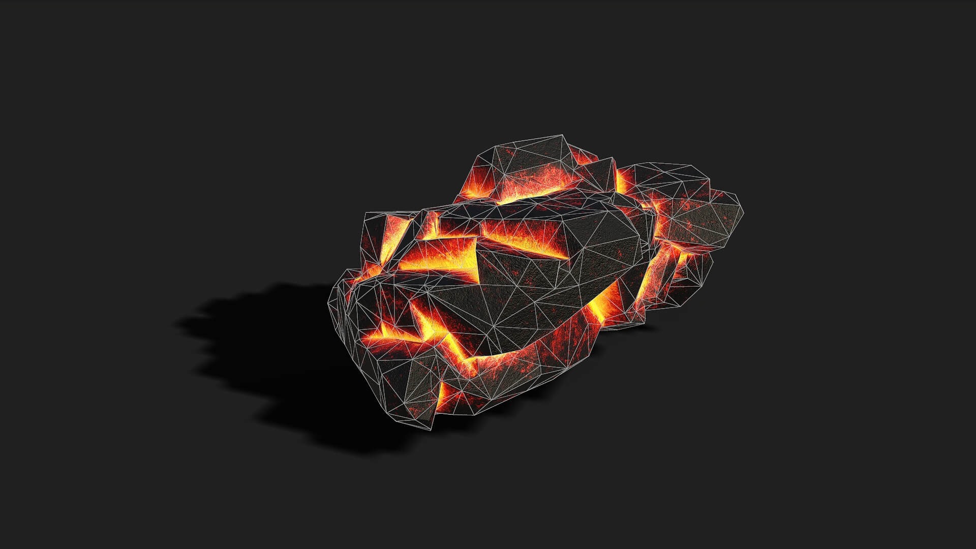 Rock Set PBR Low Poly 14 - 3D Model by ERTAN ZORLU