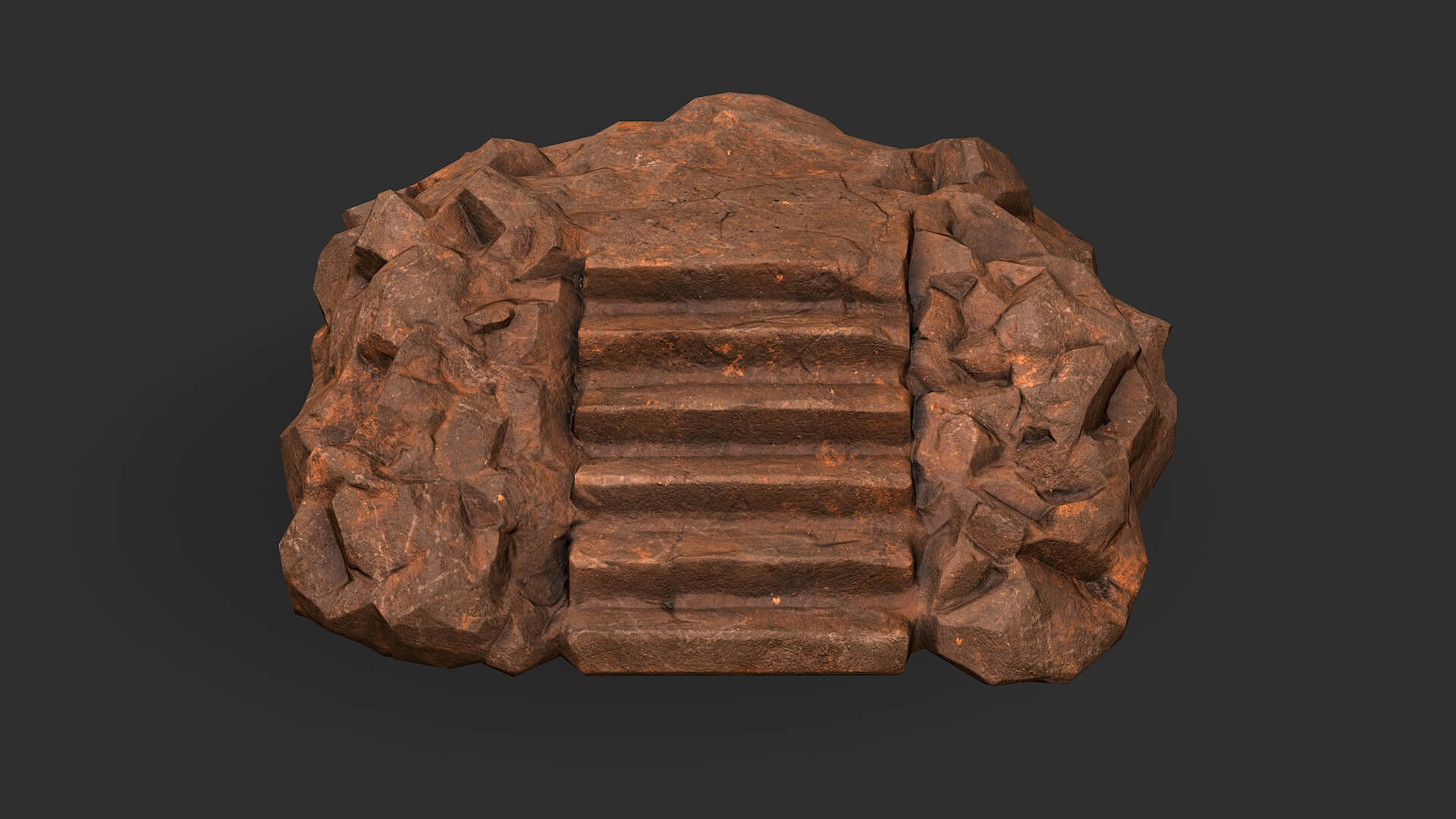 Stairs Stone 04 - 3D Model by ERTAN ZORLU