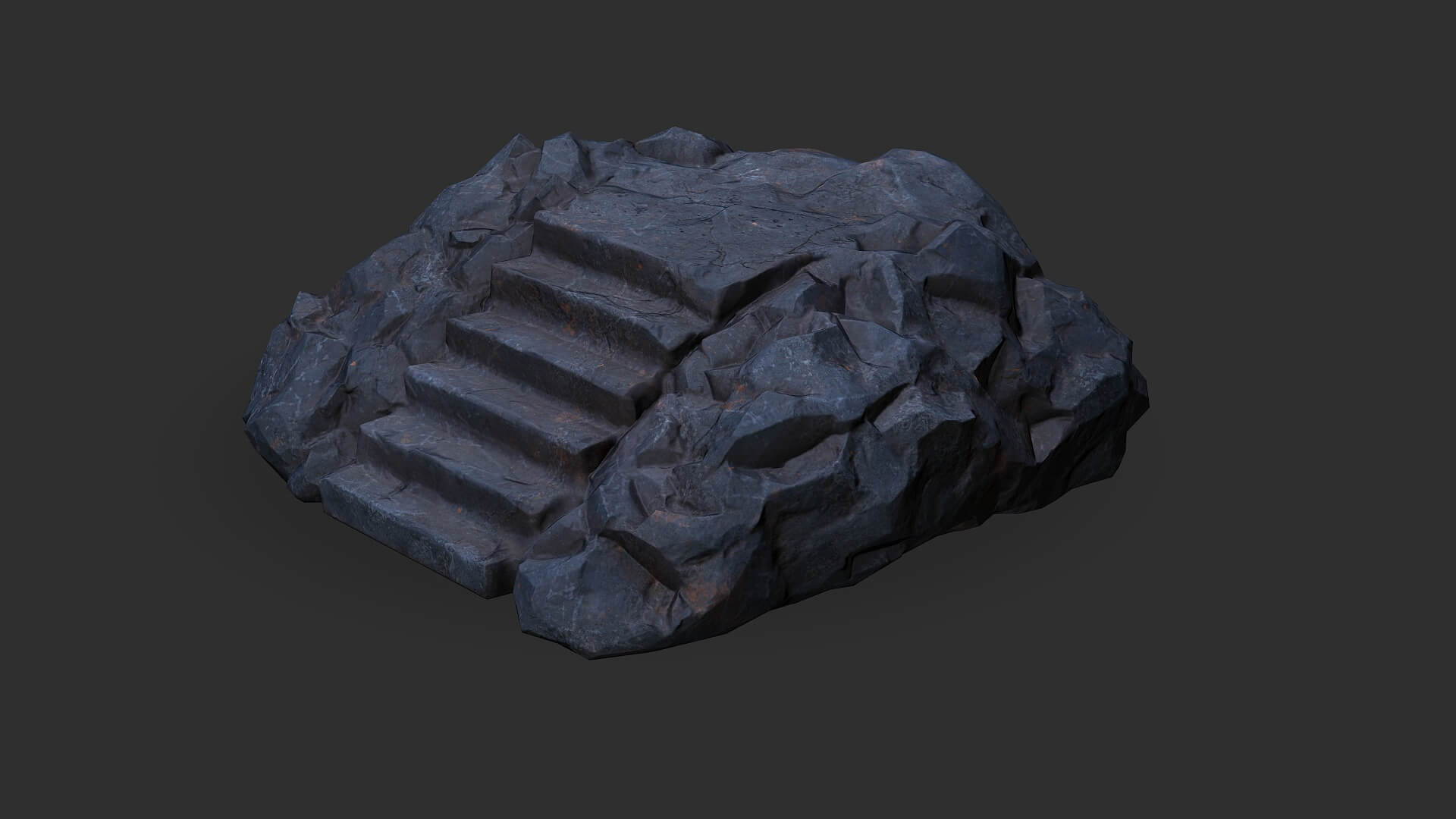 Stairs Stone 07 - 3D Model by ERTAN ZORLU