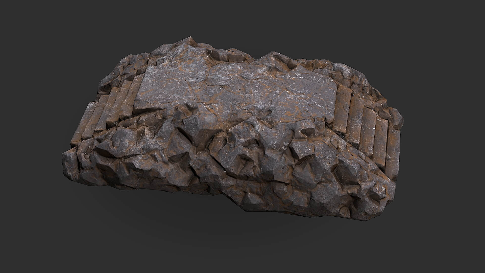 Stairs Stone Staircase 01 - 3D Model by ERTAN ZORLU