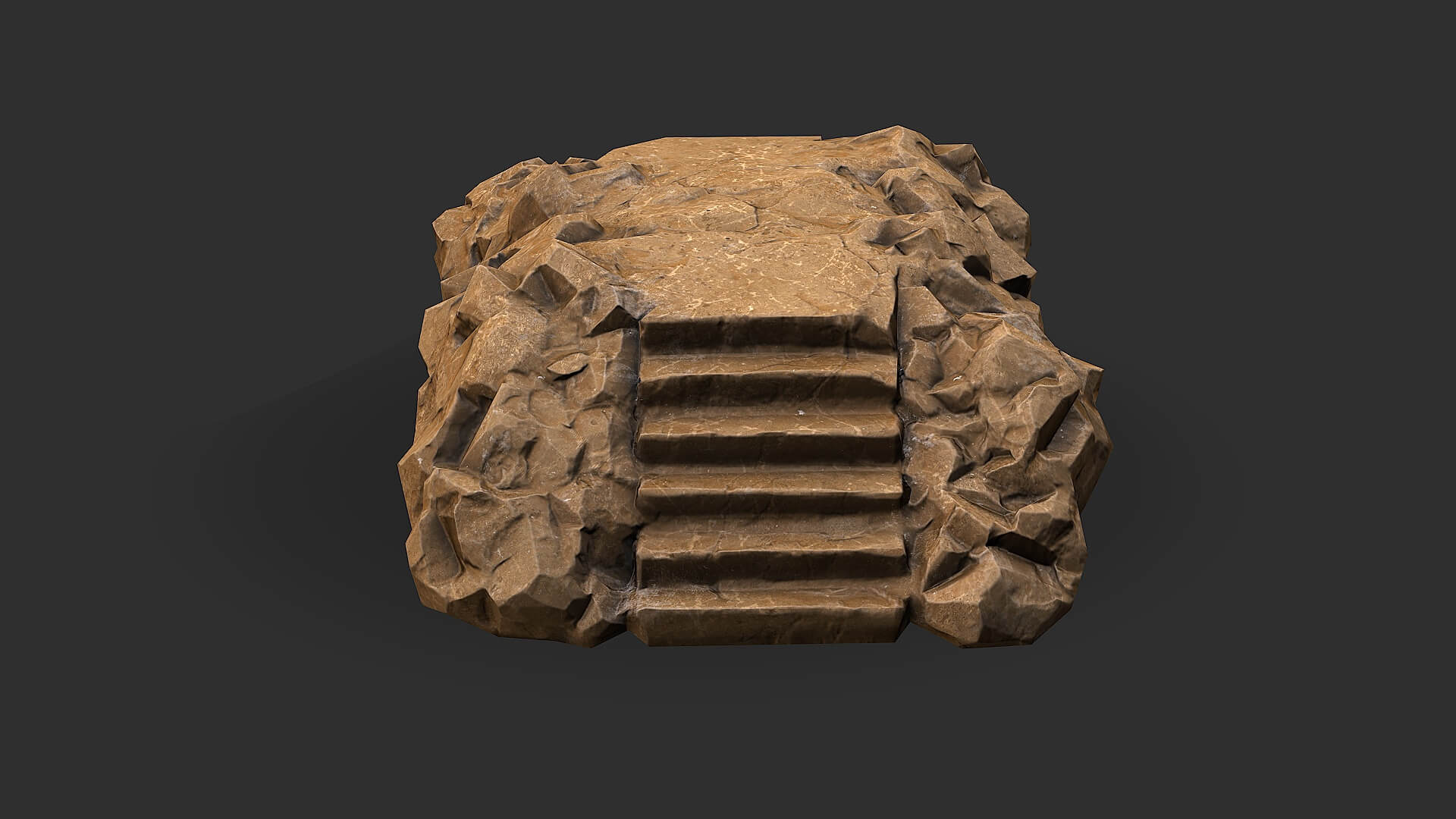 Stairs Stone Staircase 05 - 3D Model by ERTAN ZORLU