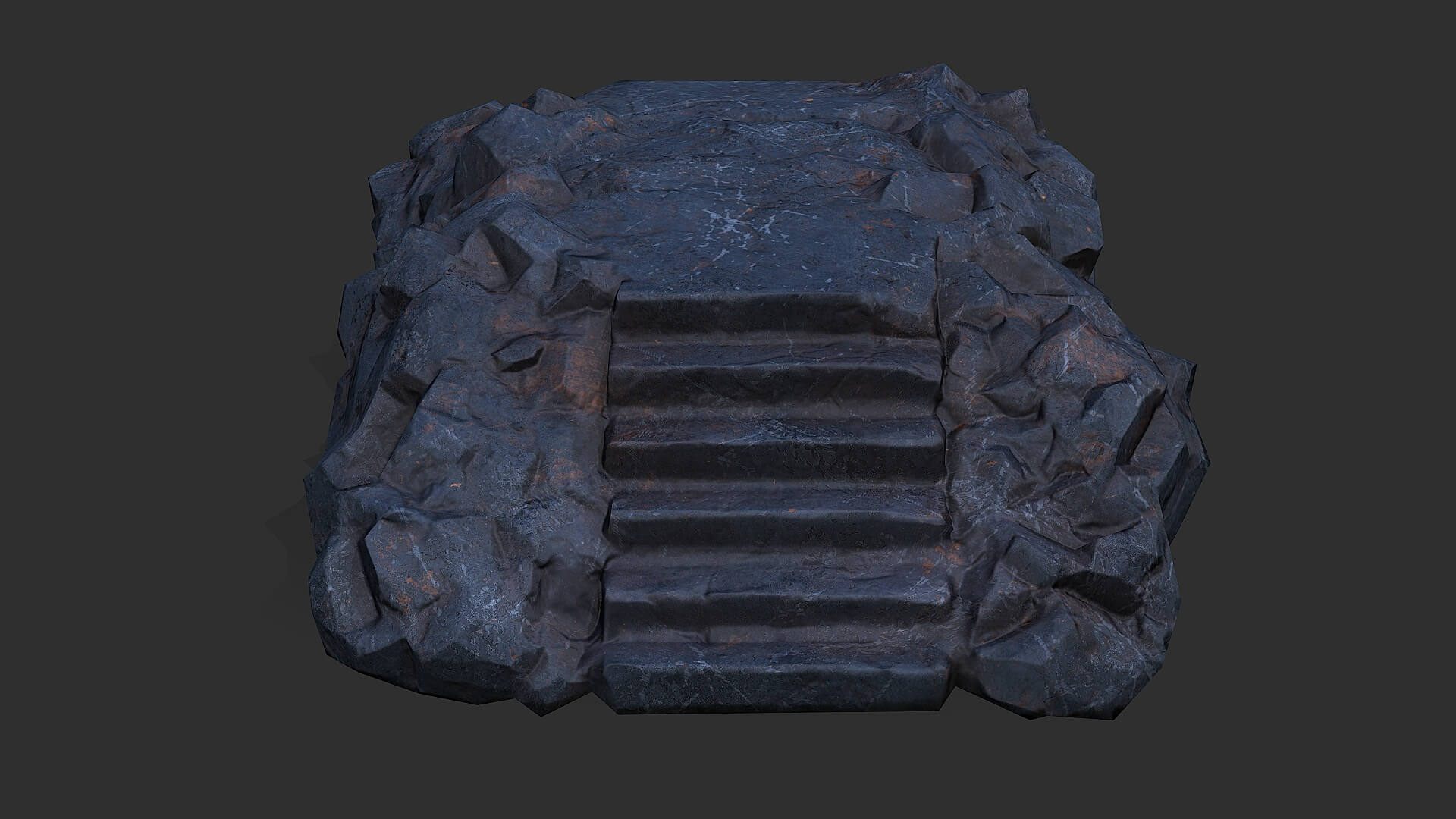Stairs Stone Staircase 07 - 3D Model by ERTAN ZORLU