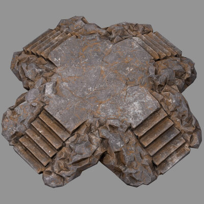 Staris Rock 01 - 3D Model by ERTAN ZORLU