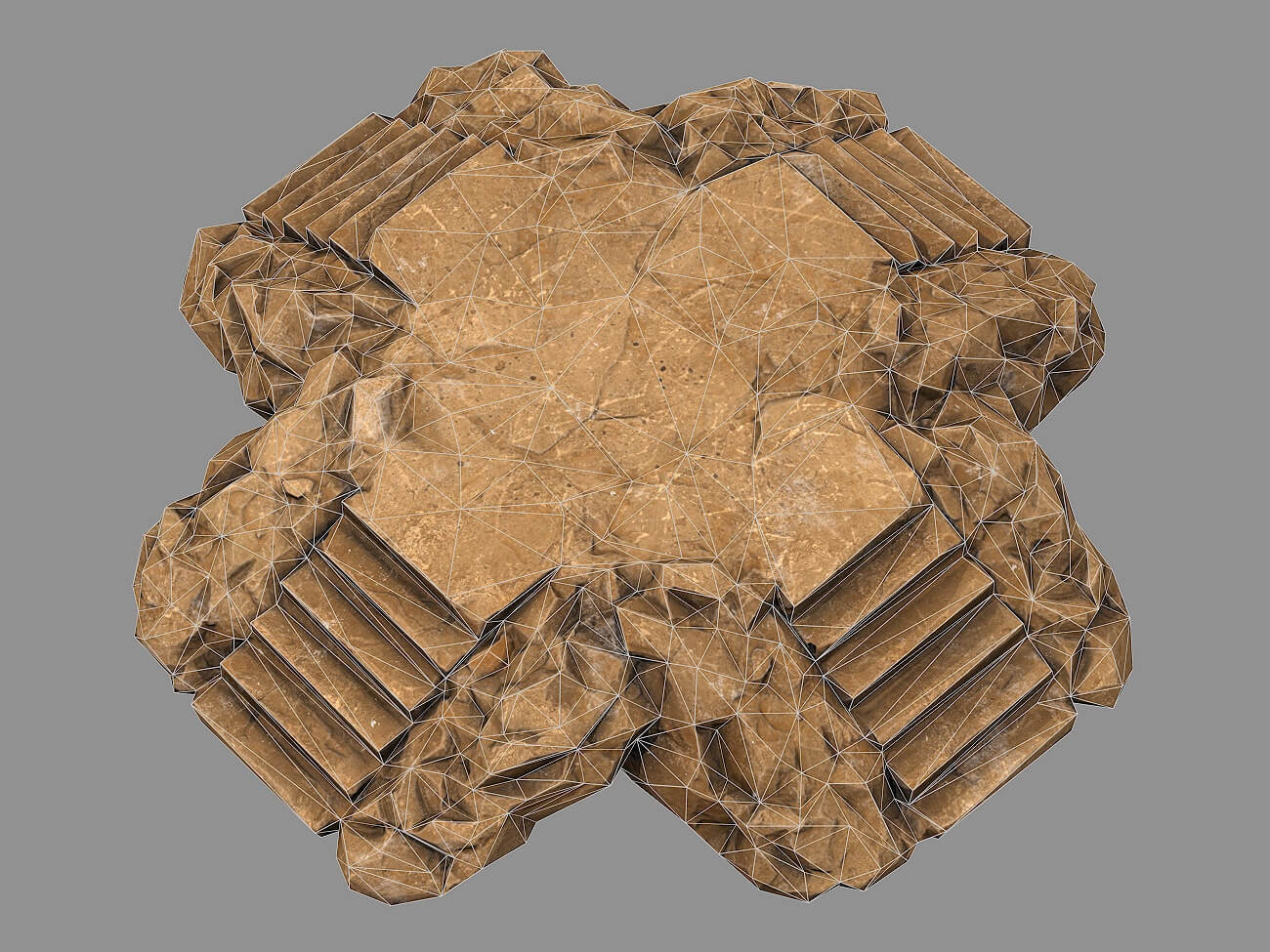 Staris Rock 05 - 3D Model by ERTAN ZORLU