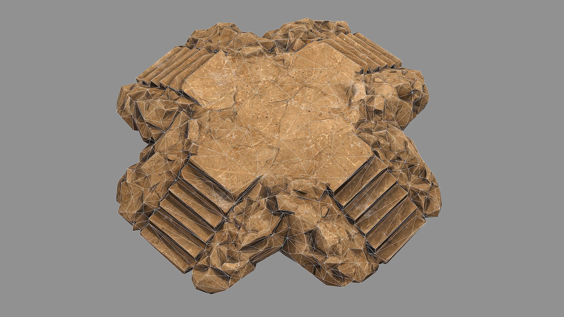 Staris Rock 05 - 3D Model by ERTAN ZORLU