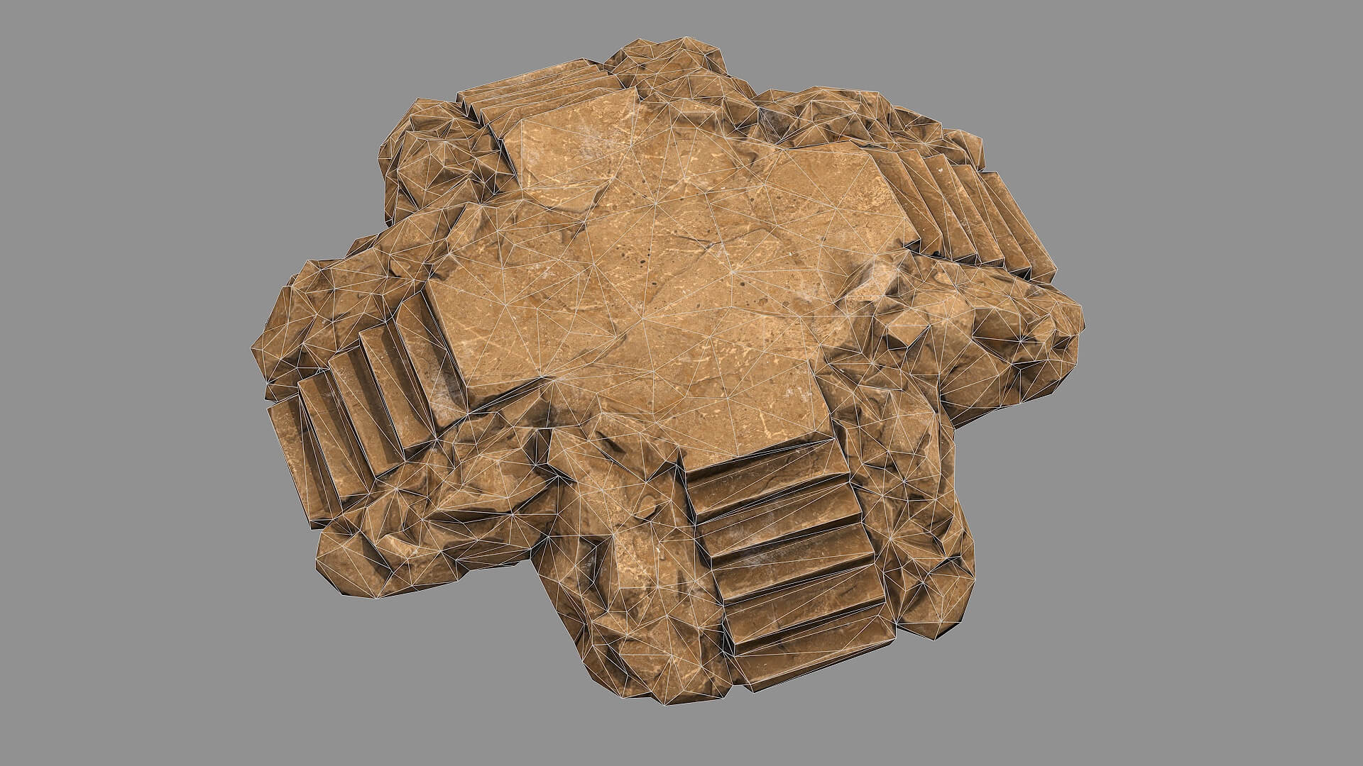 Staris Rock 05 - 3D Model by ERTAN ZORLU