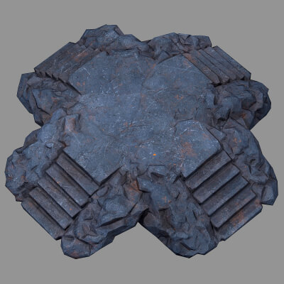 Staris Rock 07 - 3D Model by ERTAN ZORLU