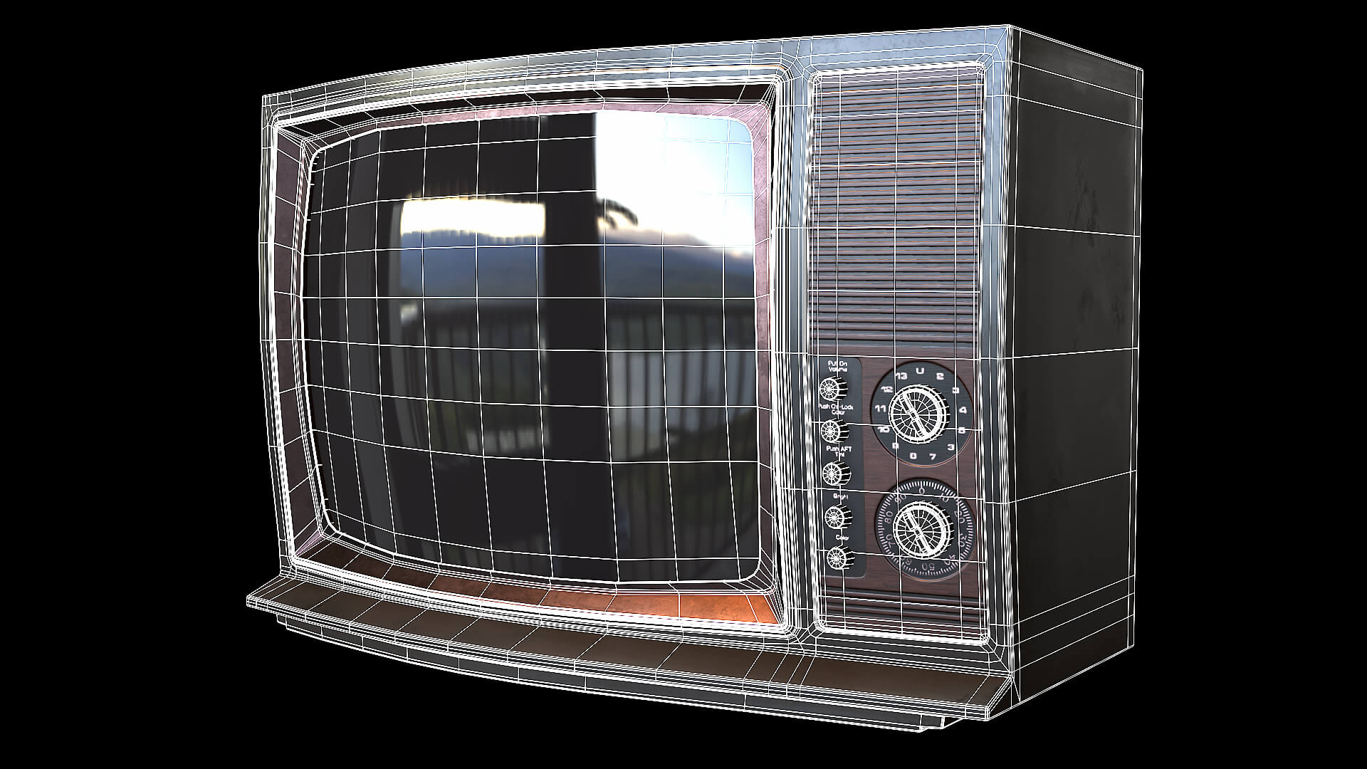 Television PBR 01 - 3D Model by ERTAN ZORLU