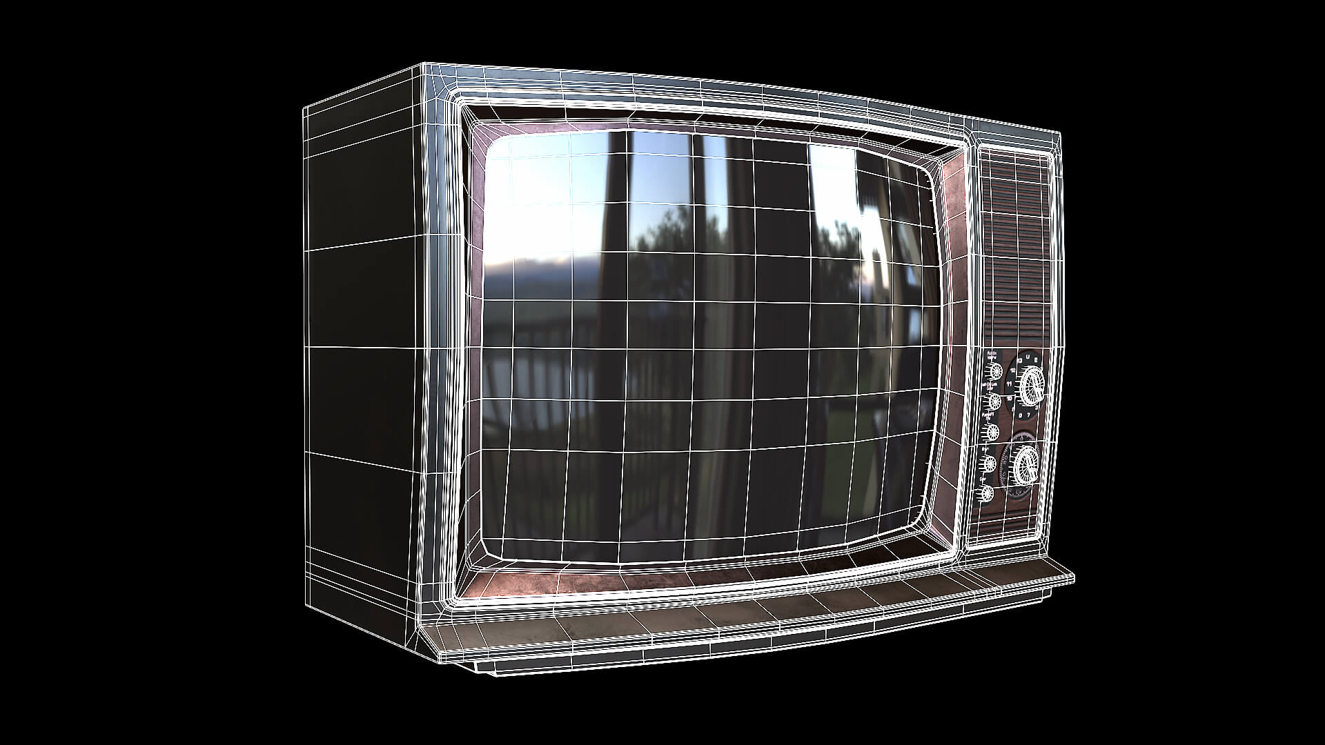 Television PBR 01 - 3D Model by ERTAN ZORLU