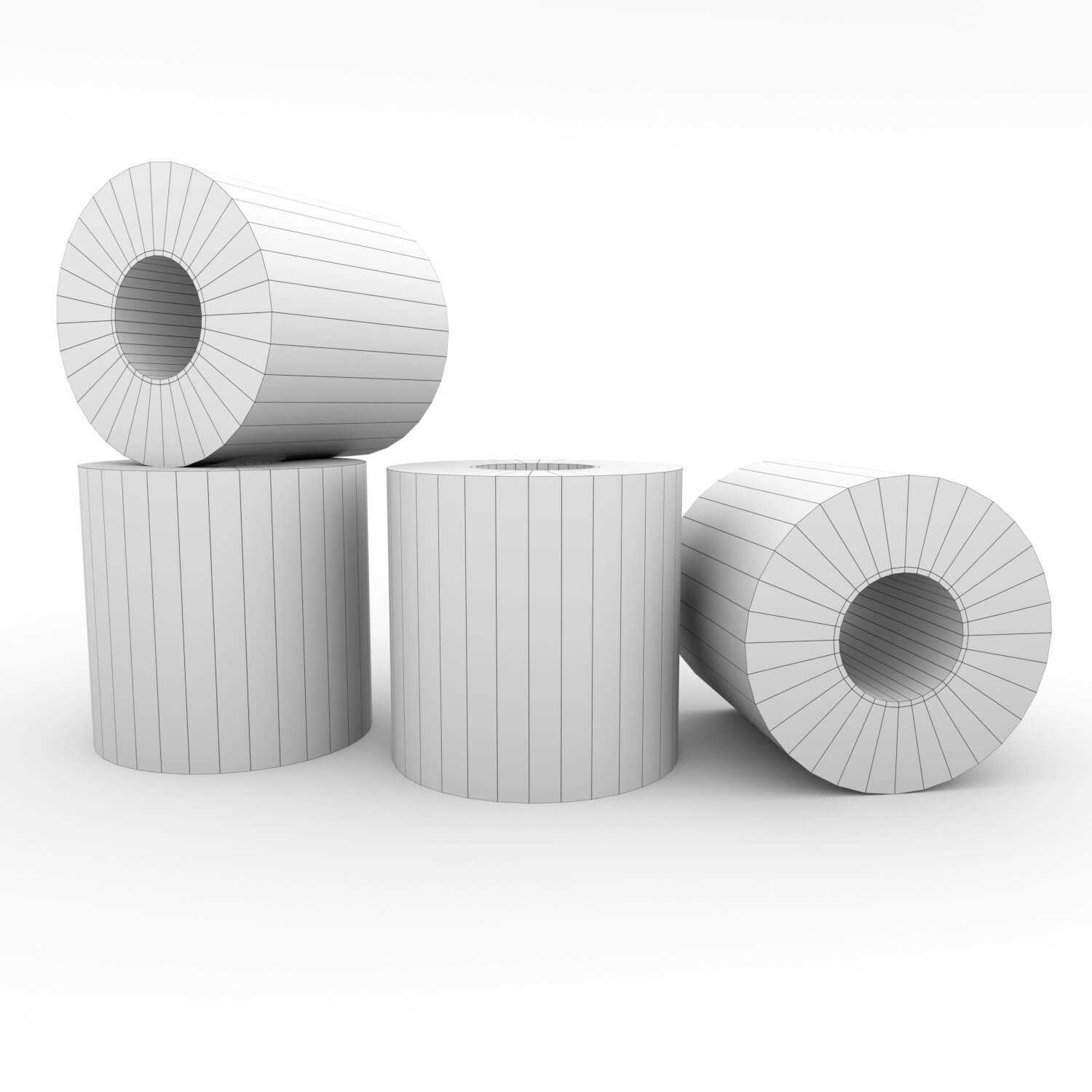 Toilet Paper - 3D Model by ERTAN ZORLU