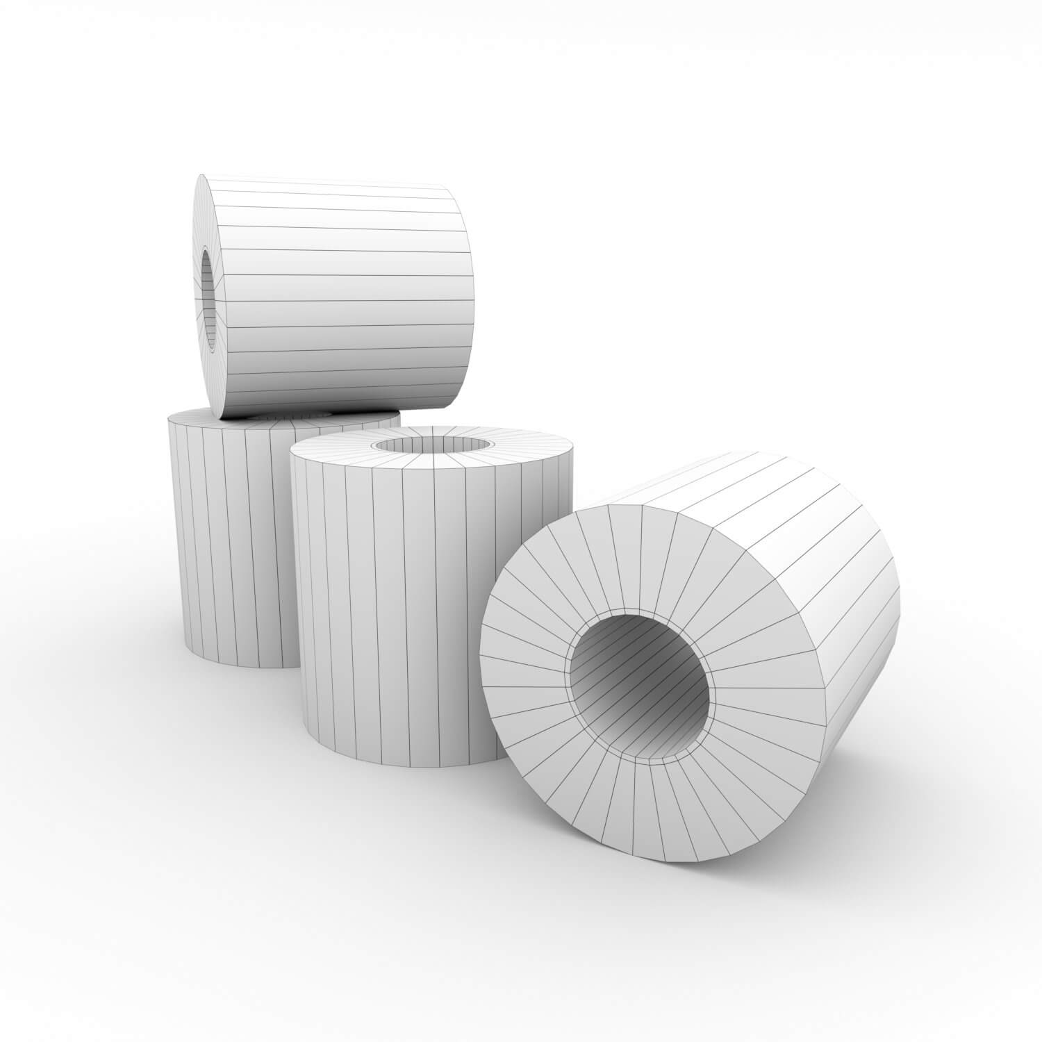 Toilet Paper - 3D Model by ERTAN ZORLU