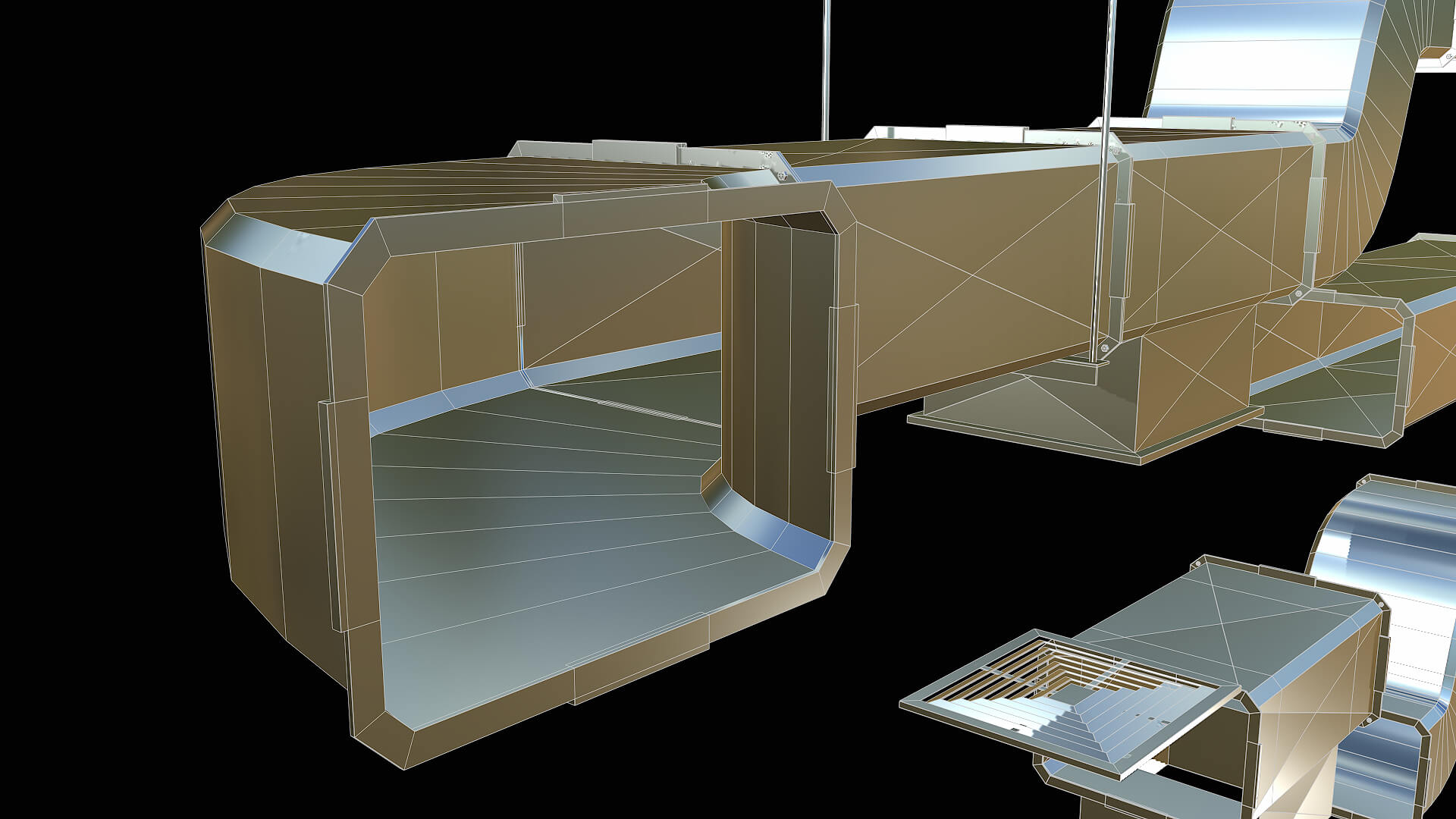 Ventilation Modular PBR 03 - 3D Model by ERTAN ZORLU