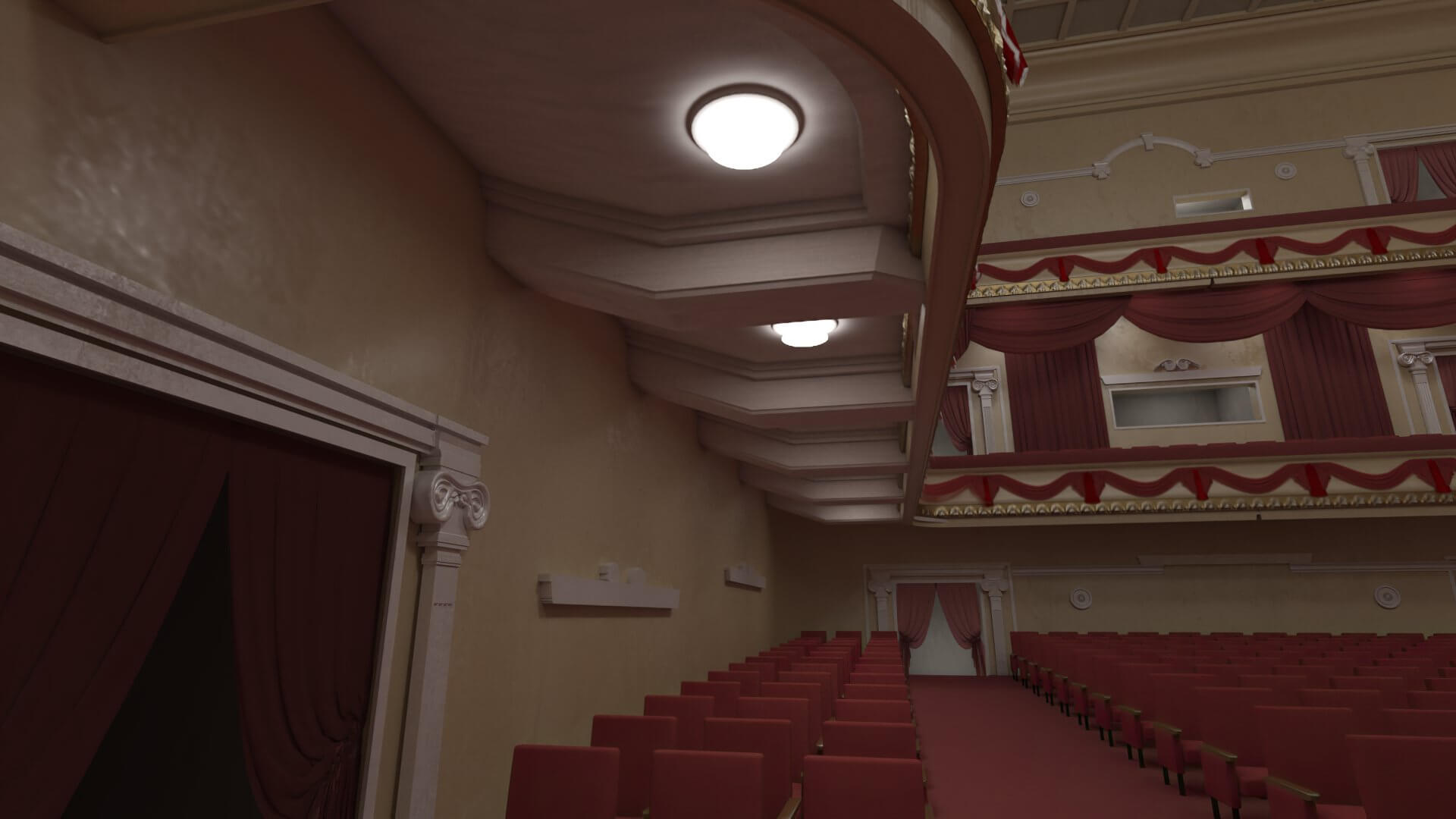Drama Theater Realistic - 3D Model by eruultmax