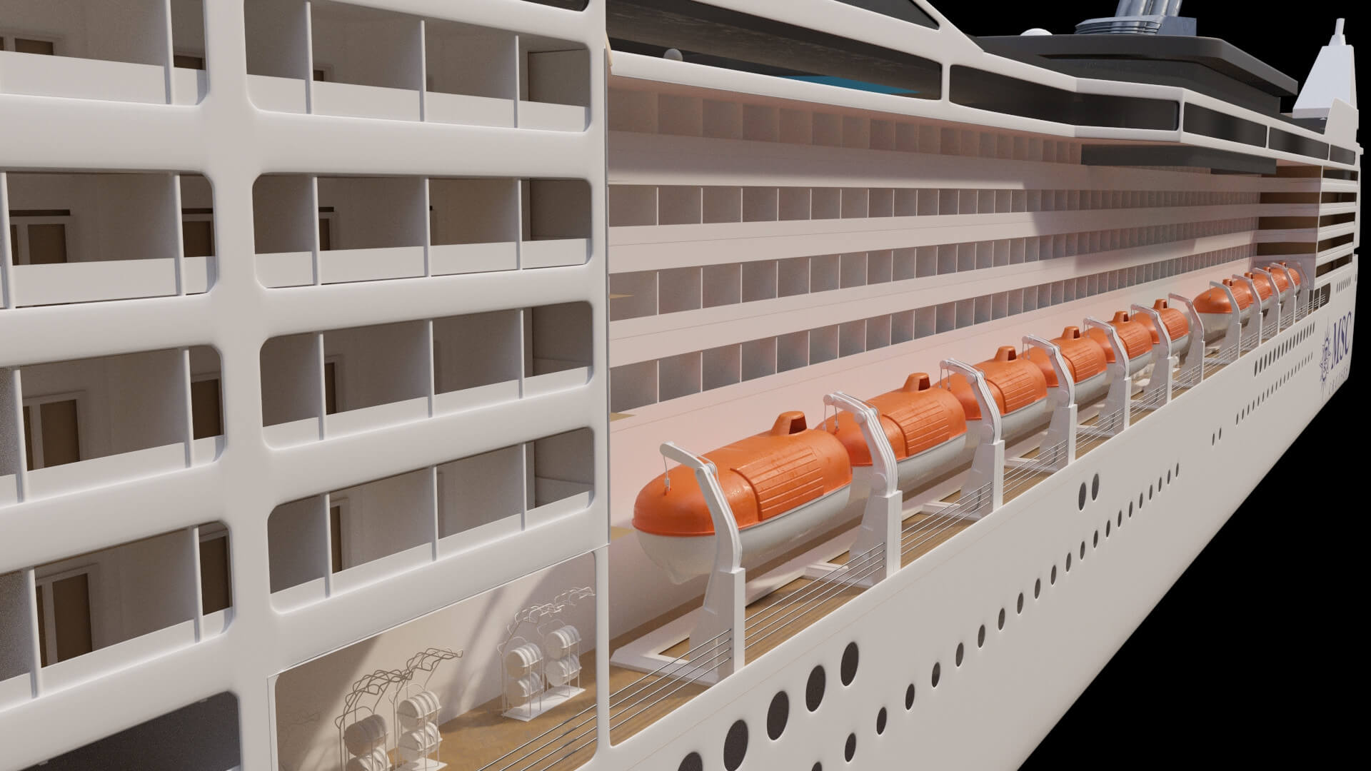 MSC Magnifica - 3D Model by eruultmax