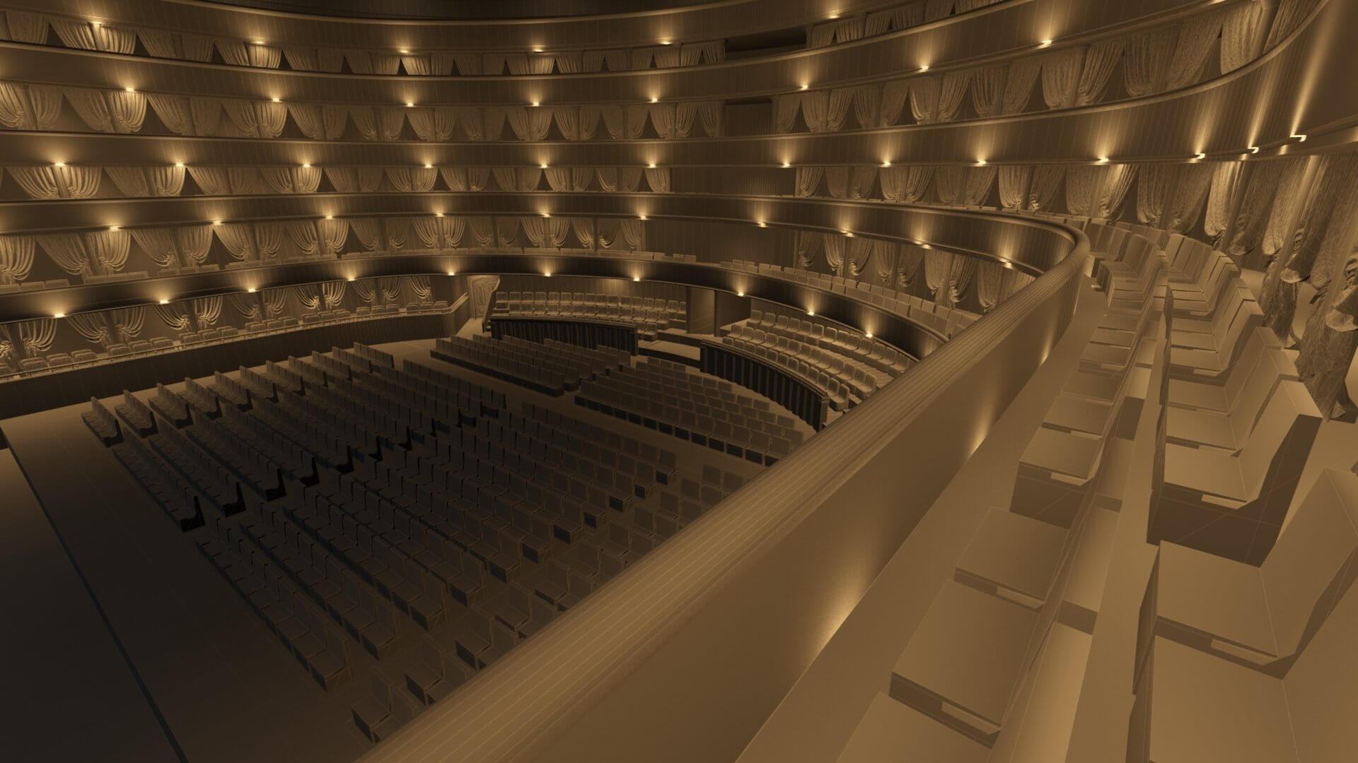 Opera Theater - 3D Model by eruultmax
