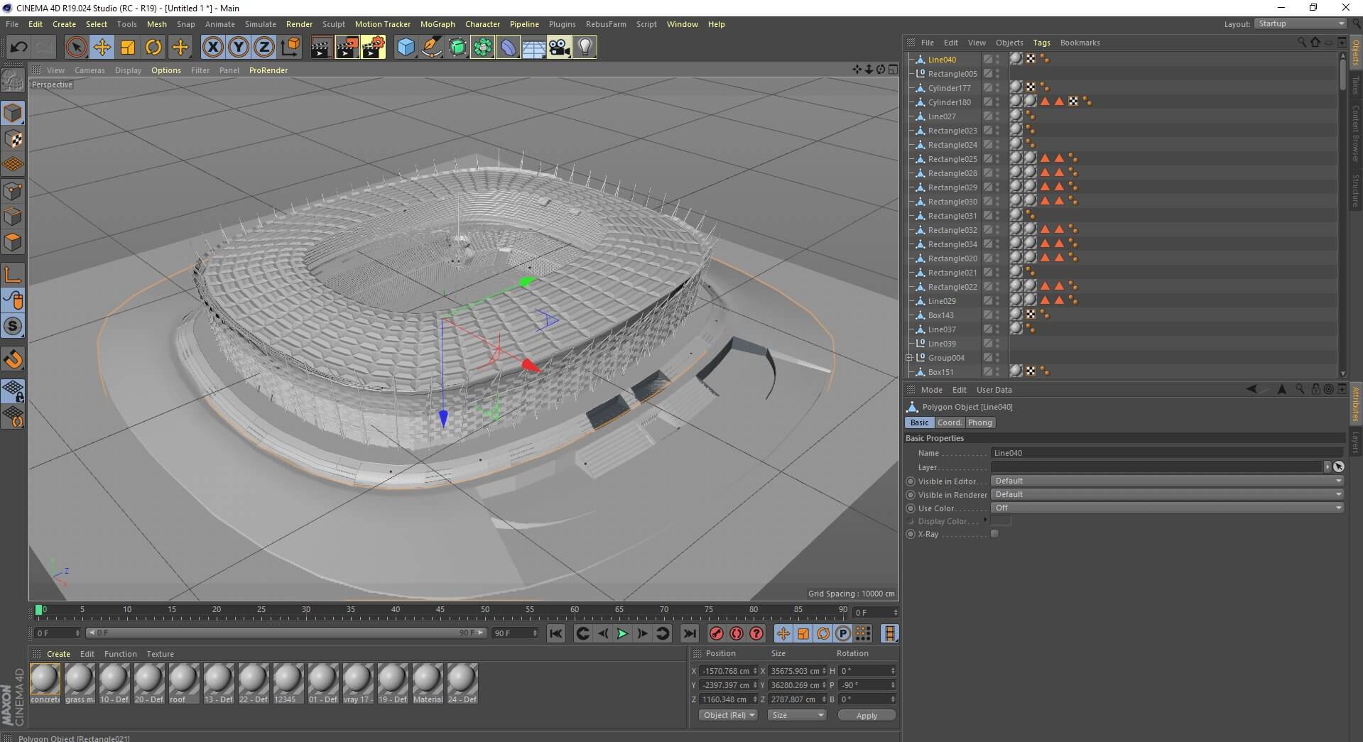 Stadium - 3D Model by eruultmax