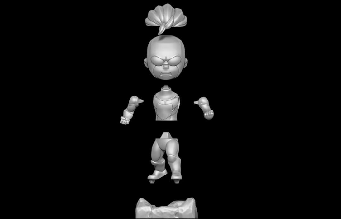 Invincible Chibi - 3D Print Model by esdras_workshop