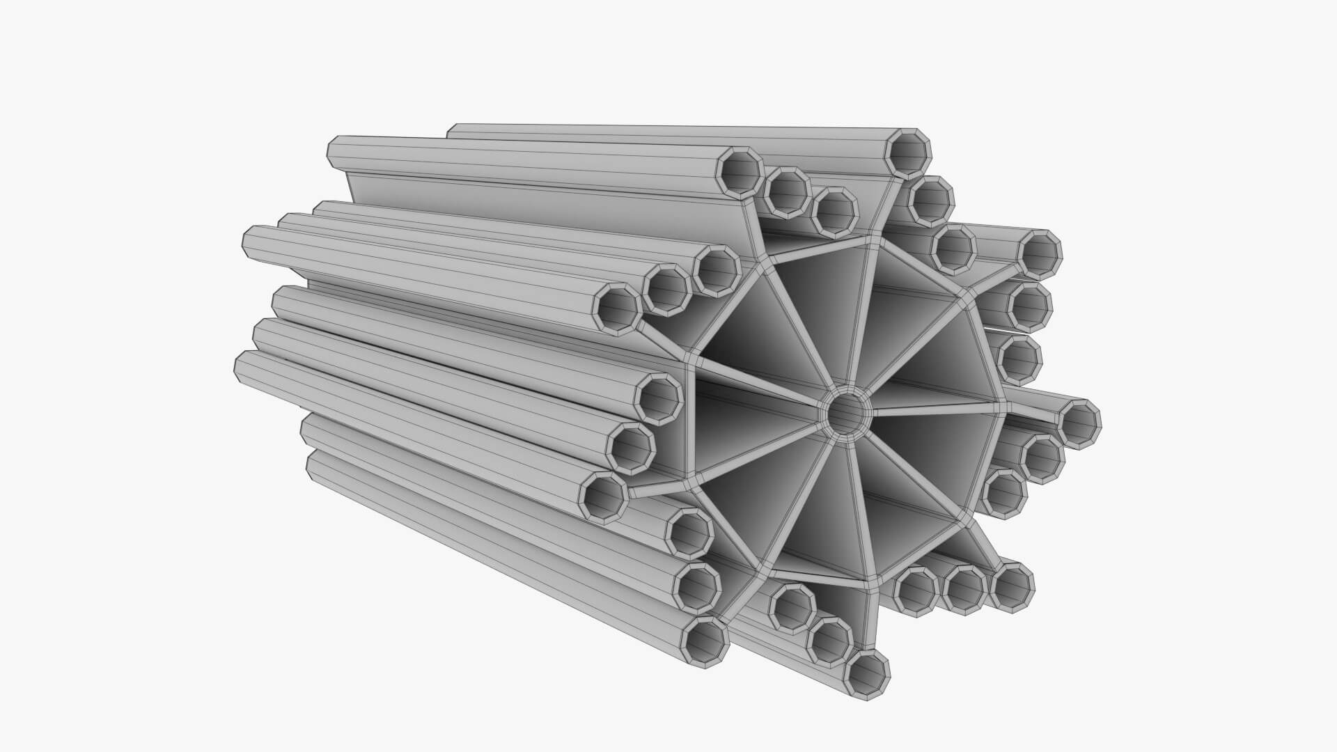 Centrioles Organelles - 3D Model by esfey