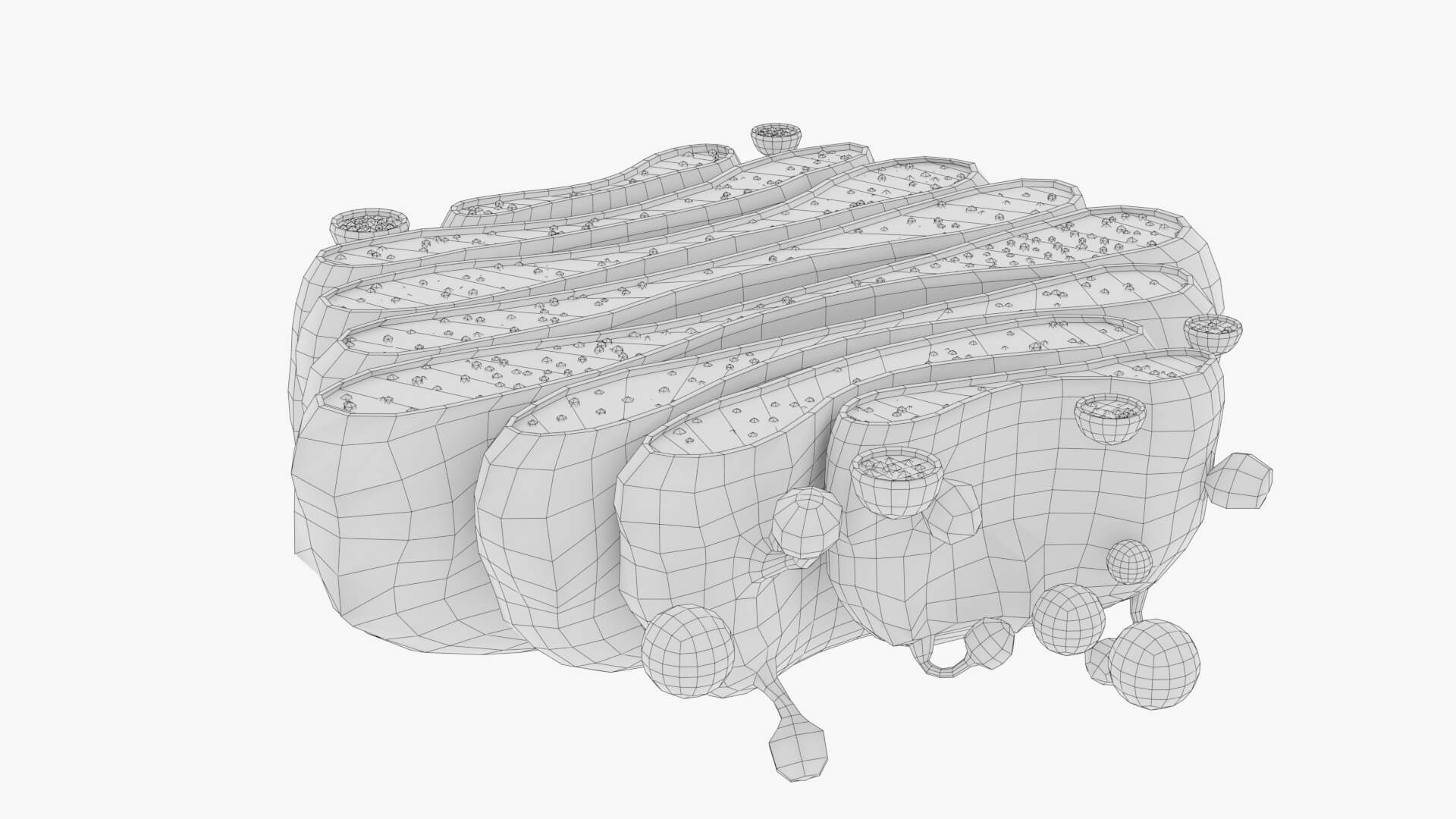 Golgi Apparatus - 3D Model by esfey