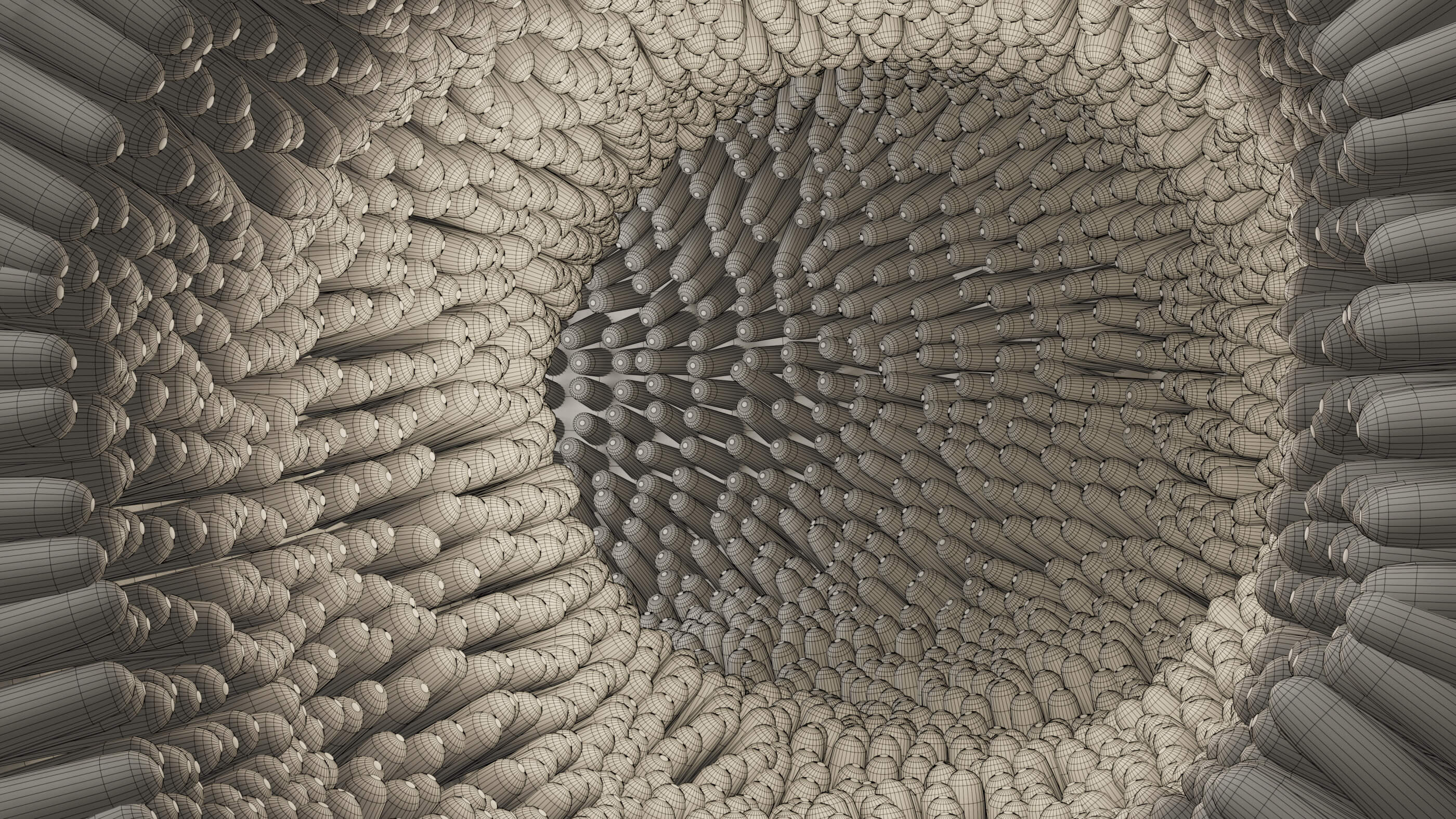 Intestinal Villi - 3D Model by esfey