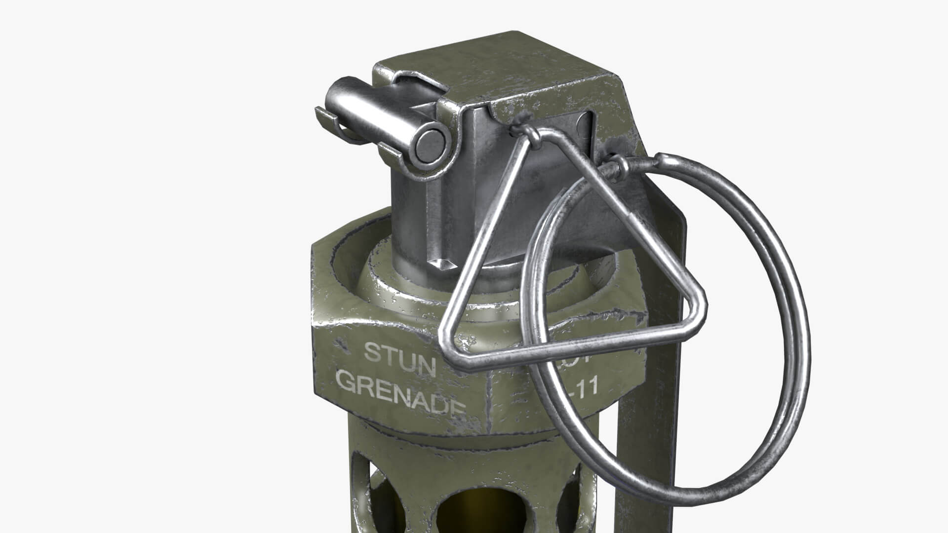 M84 Stun Grenade - 3D Model by esfey