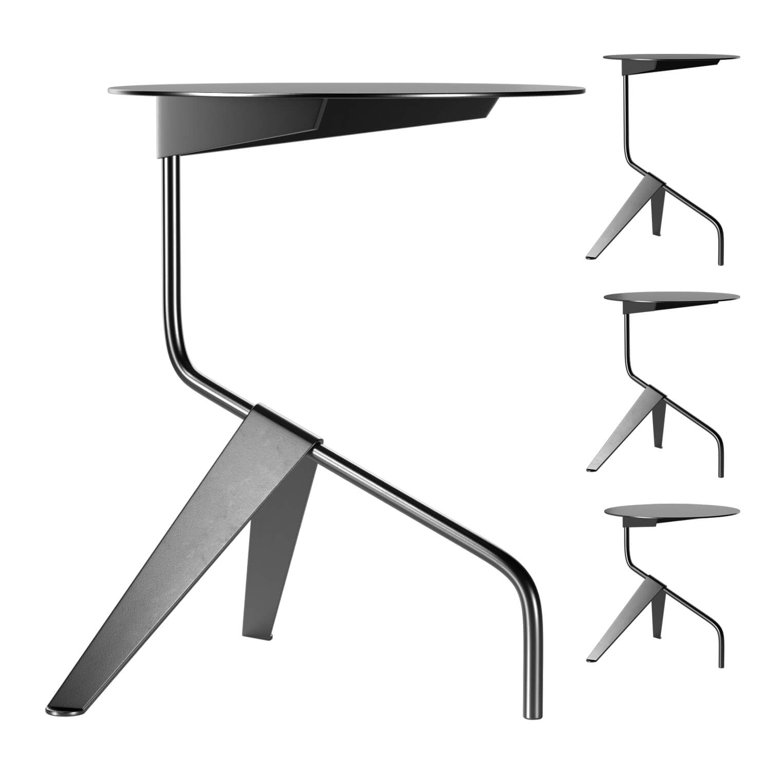 Table Tecta K5 by Thomas Schnur V-Ray and Corona 3DS Max 201 3D Model by esfey