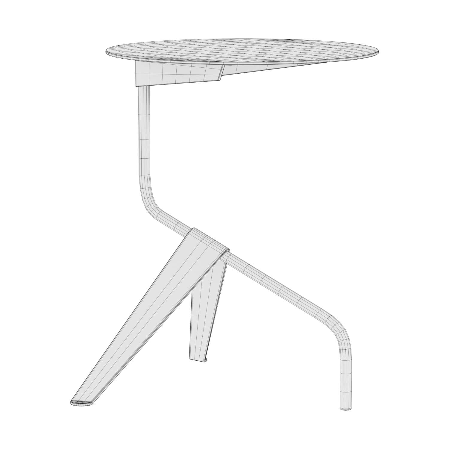 Table Tecta K5 by Thomas Schnur V-Ray and Corona 3DS Max 201 3D Model by esfey