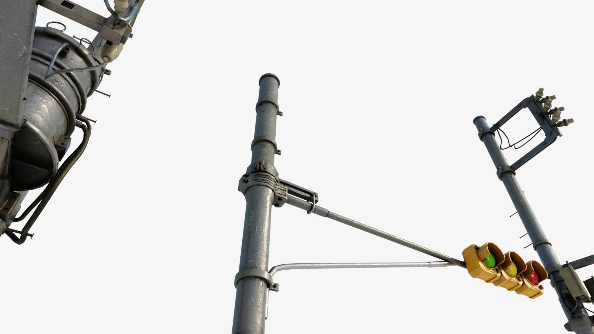 High Quality Traffic Lights With 8k PBR Textures Low-poly 3D Model by ...