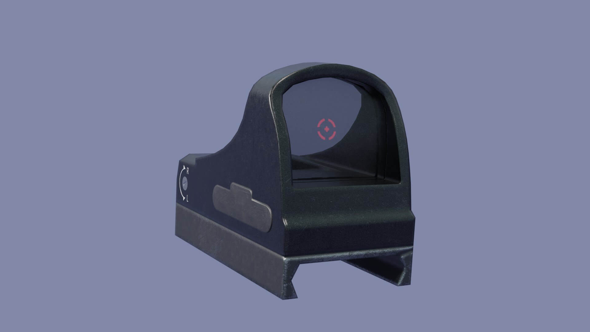 Red Dot Sight - 3D Model by estchho