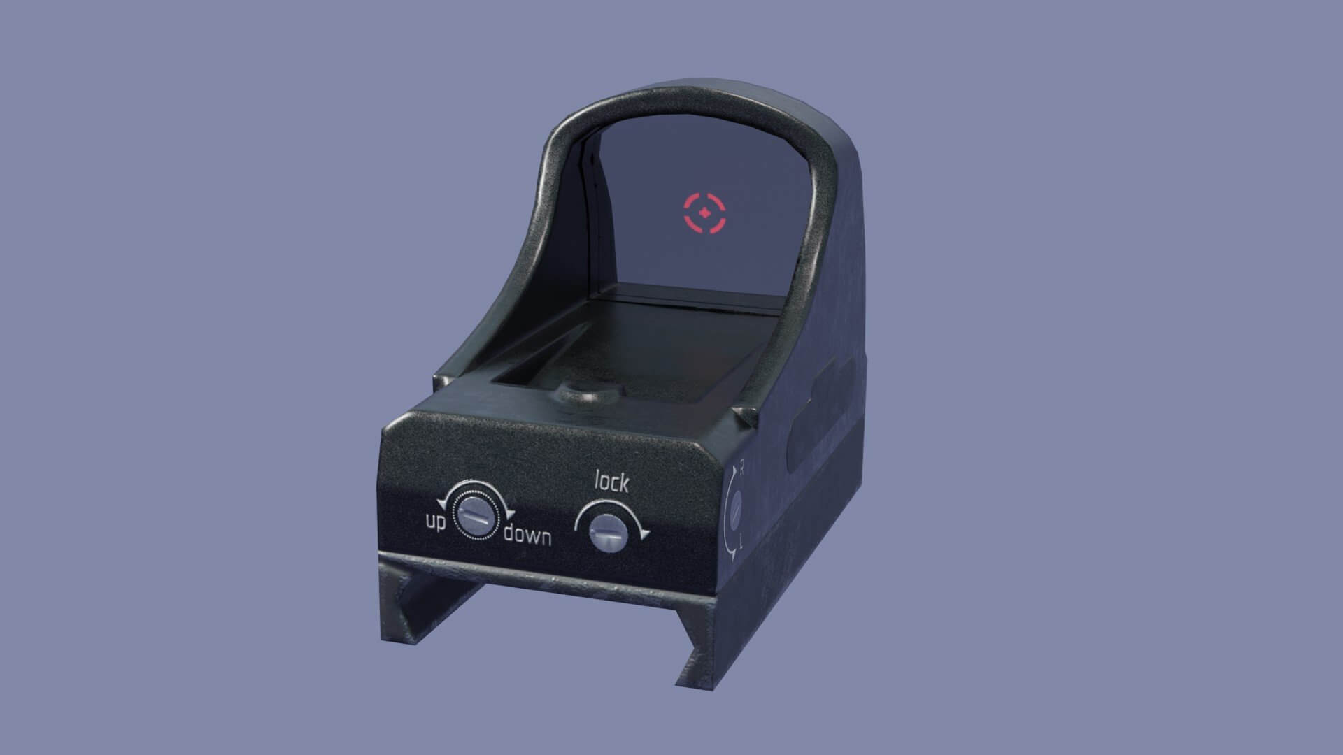 Red Dot Sight - 3D Model by estchho