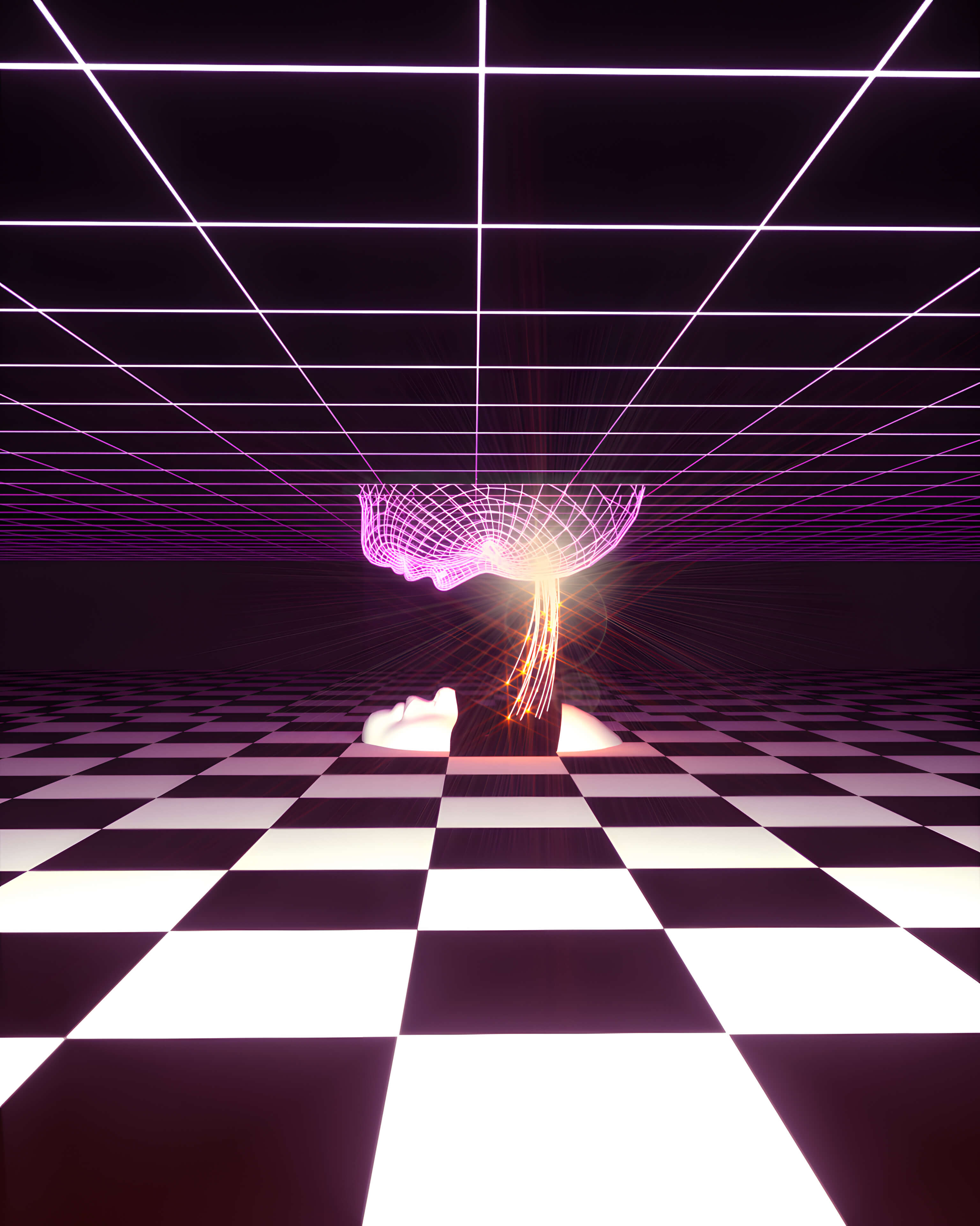 Birth 3D Render, Digital Art by ettorezero