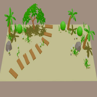 Beach Map 2 Beach Map 2 - 3D Model by EunChangLee