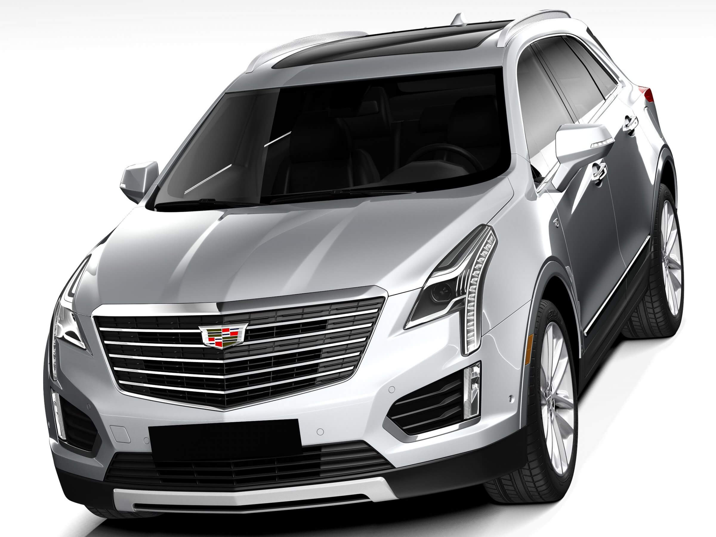 Cadillac XT5 2018 EU - 3D Model by EVA3d